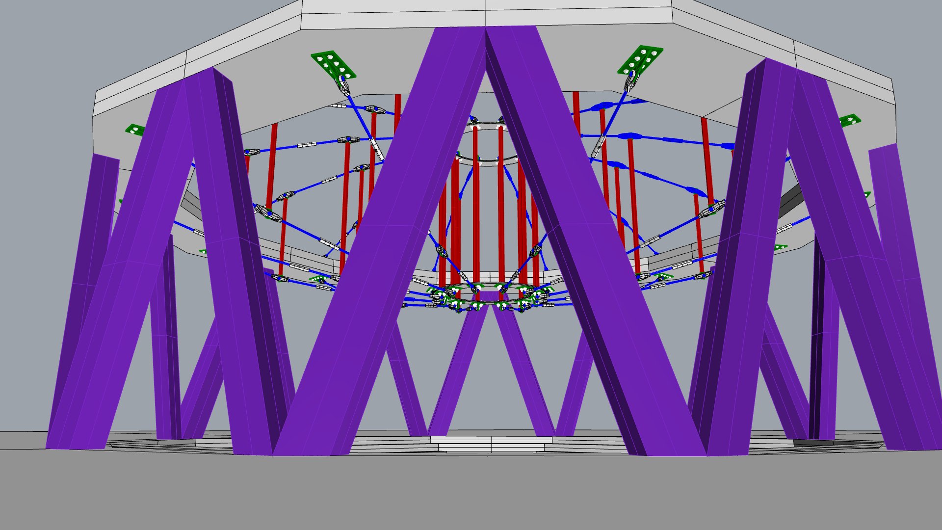 3D Radial Cable Model - TurboSquid 2094630