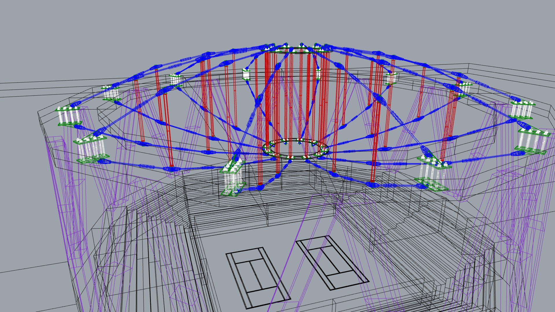 3D Radial Cable Model - TurboSquid 2094630