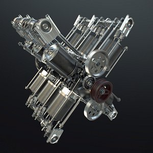 Rigged Engine 3D Models for Download | TurboSquid