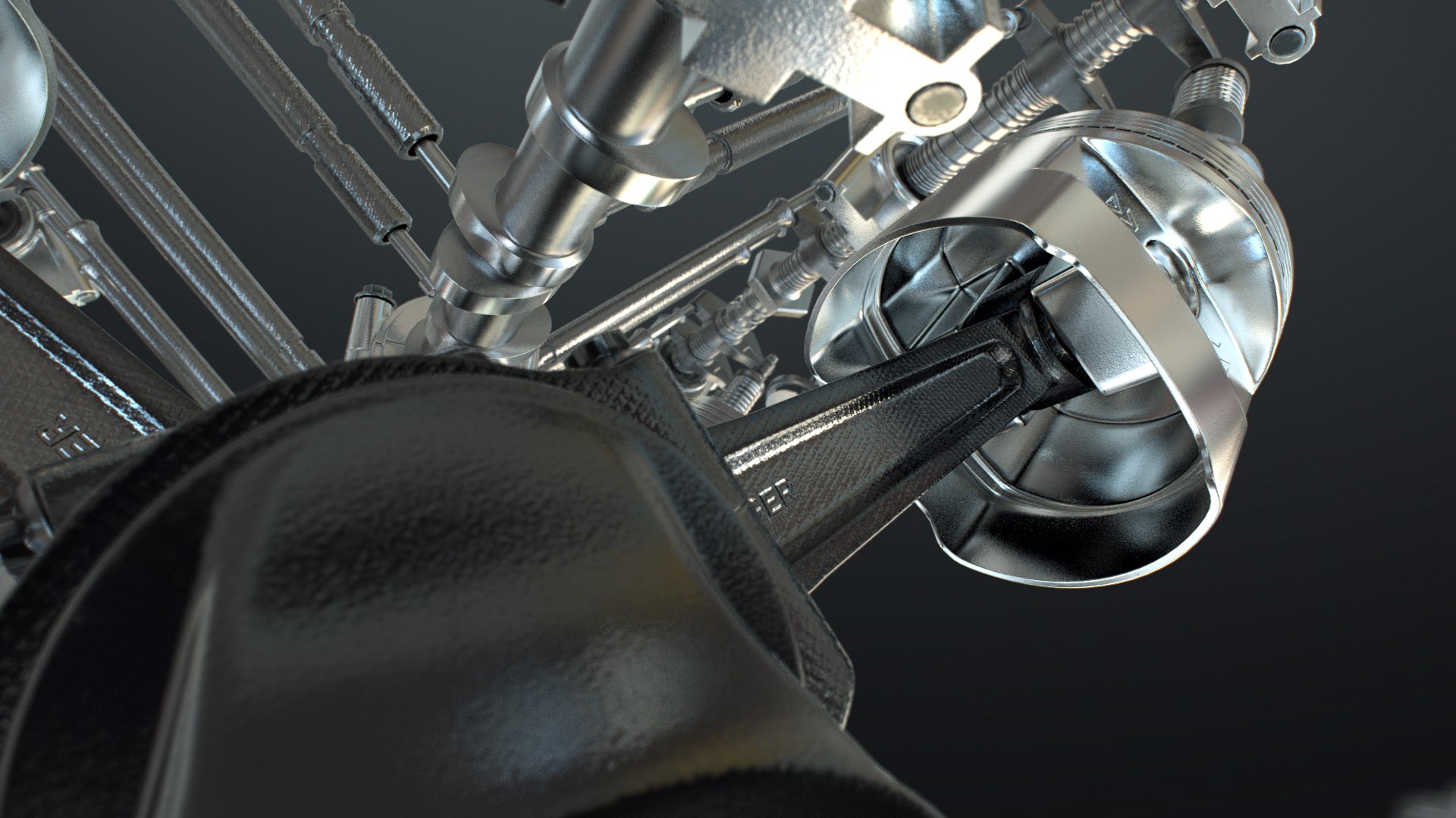 X12 Engine Working Animated 3D model - TurboSquid 1965820