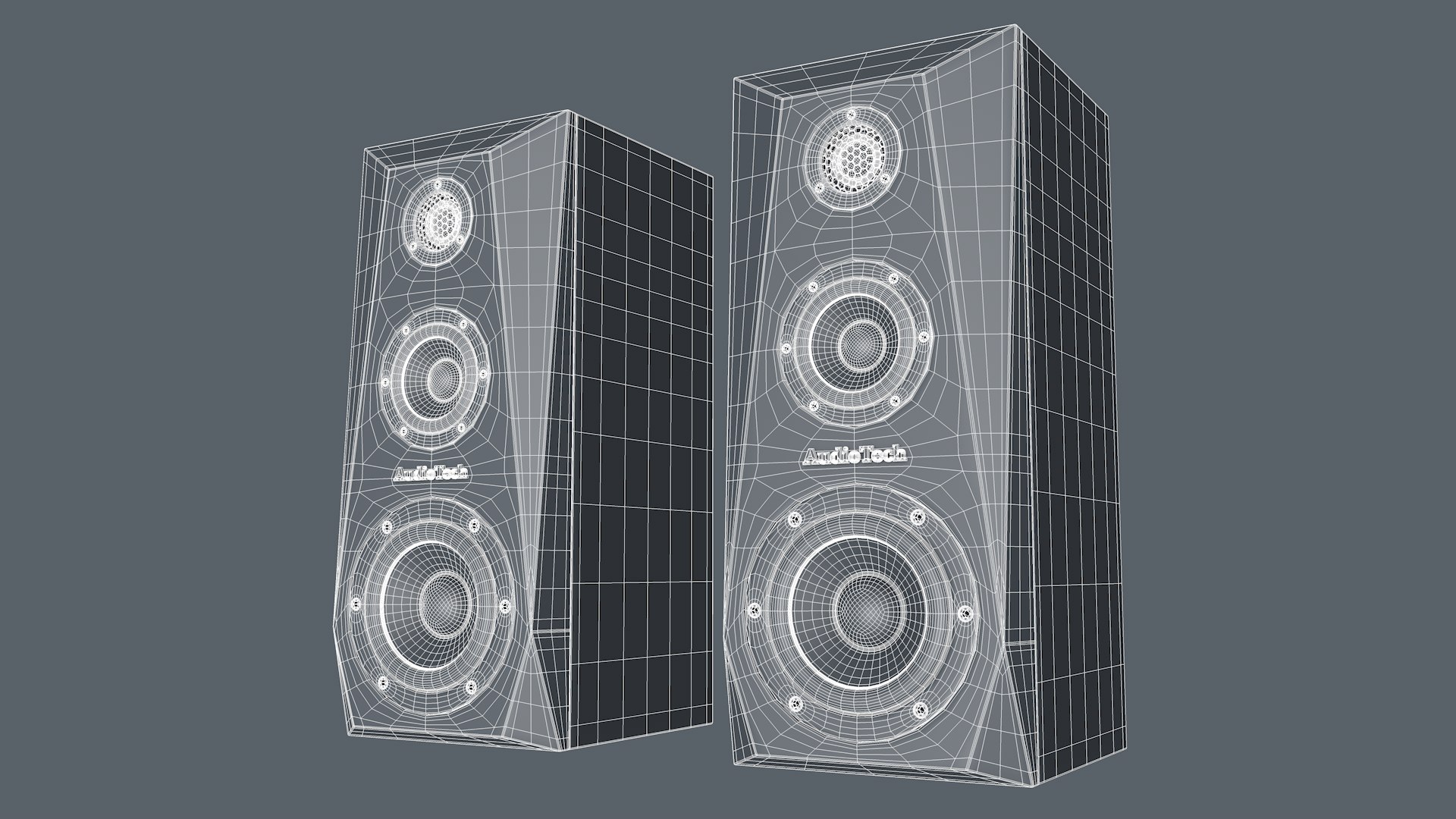 Loudspeaker Model - TurboSquid 1762651