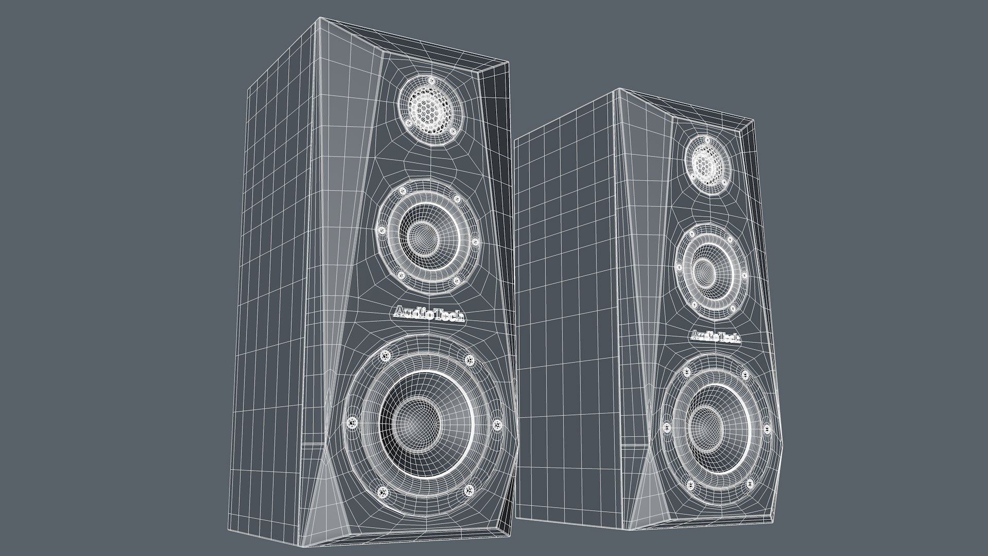 Loudspeaker Model - TurboSquid 1762651