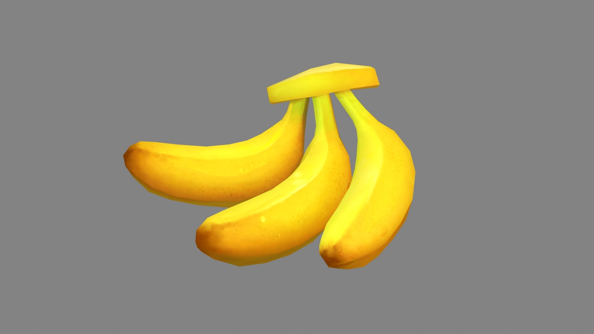Cartoon Banana 3D Model - TurboSquid 1931136