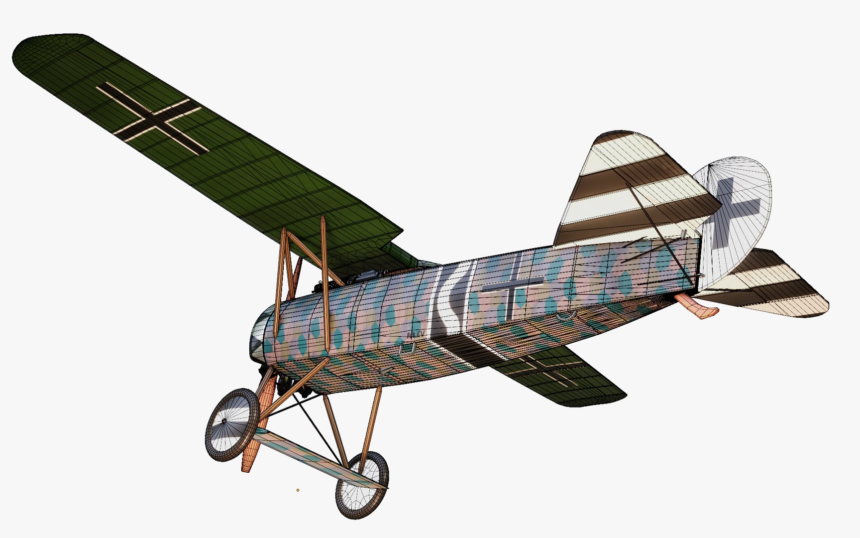 Fokker D Viii E 3d Model
