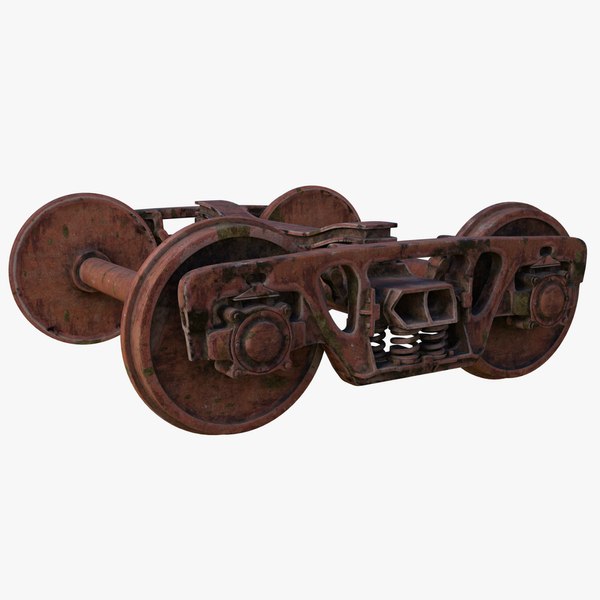 rust wheel 3d model