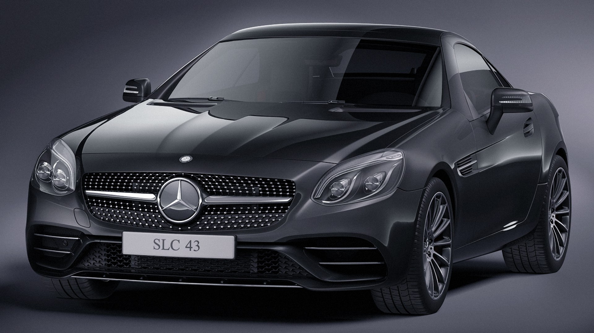 3d Mercedes-benz Slc43 Model
