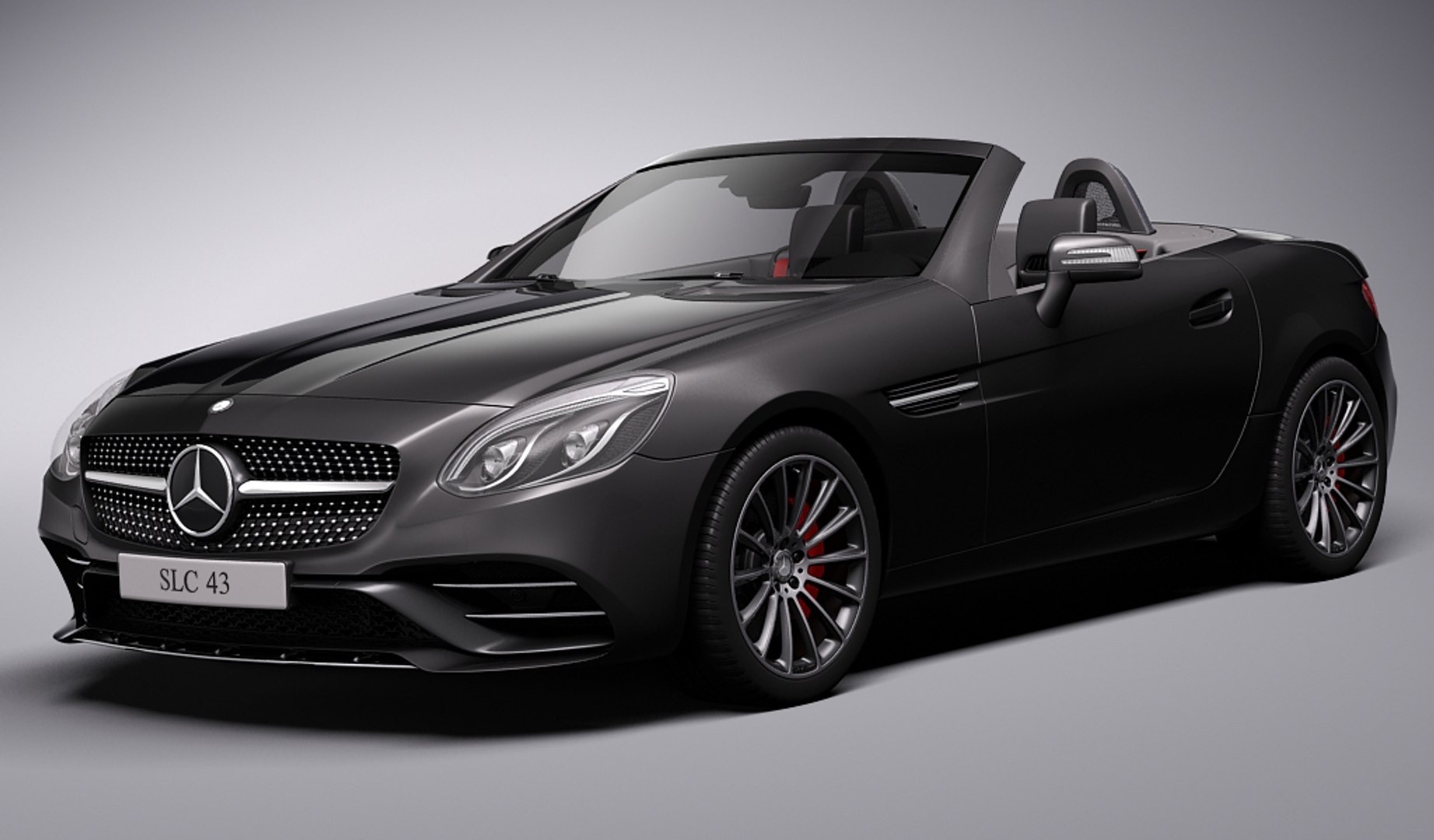 3d Mercedes-benz Slc43 Model
