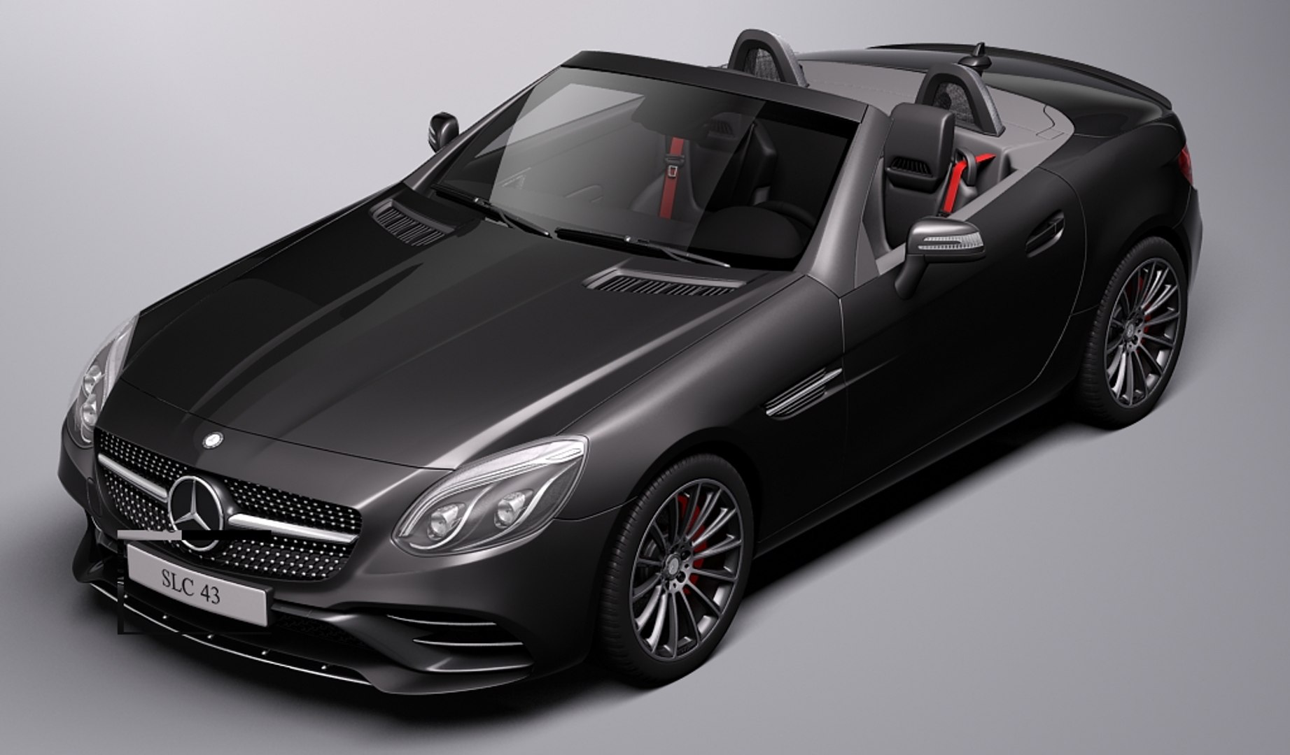 3d Mercedes-benz Slc43 Model
