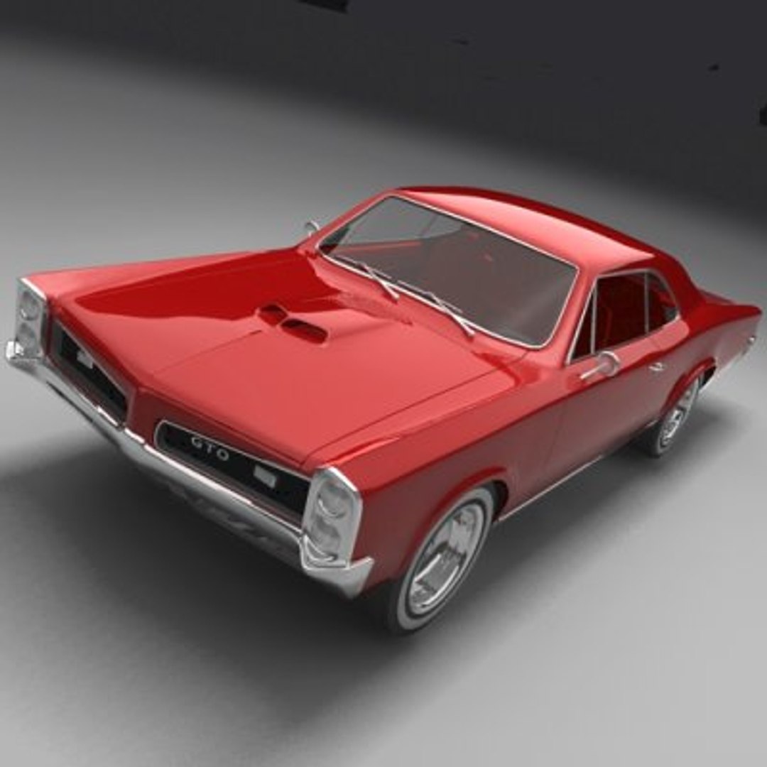 Riviera Pontiac Gto 3d Model