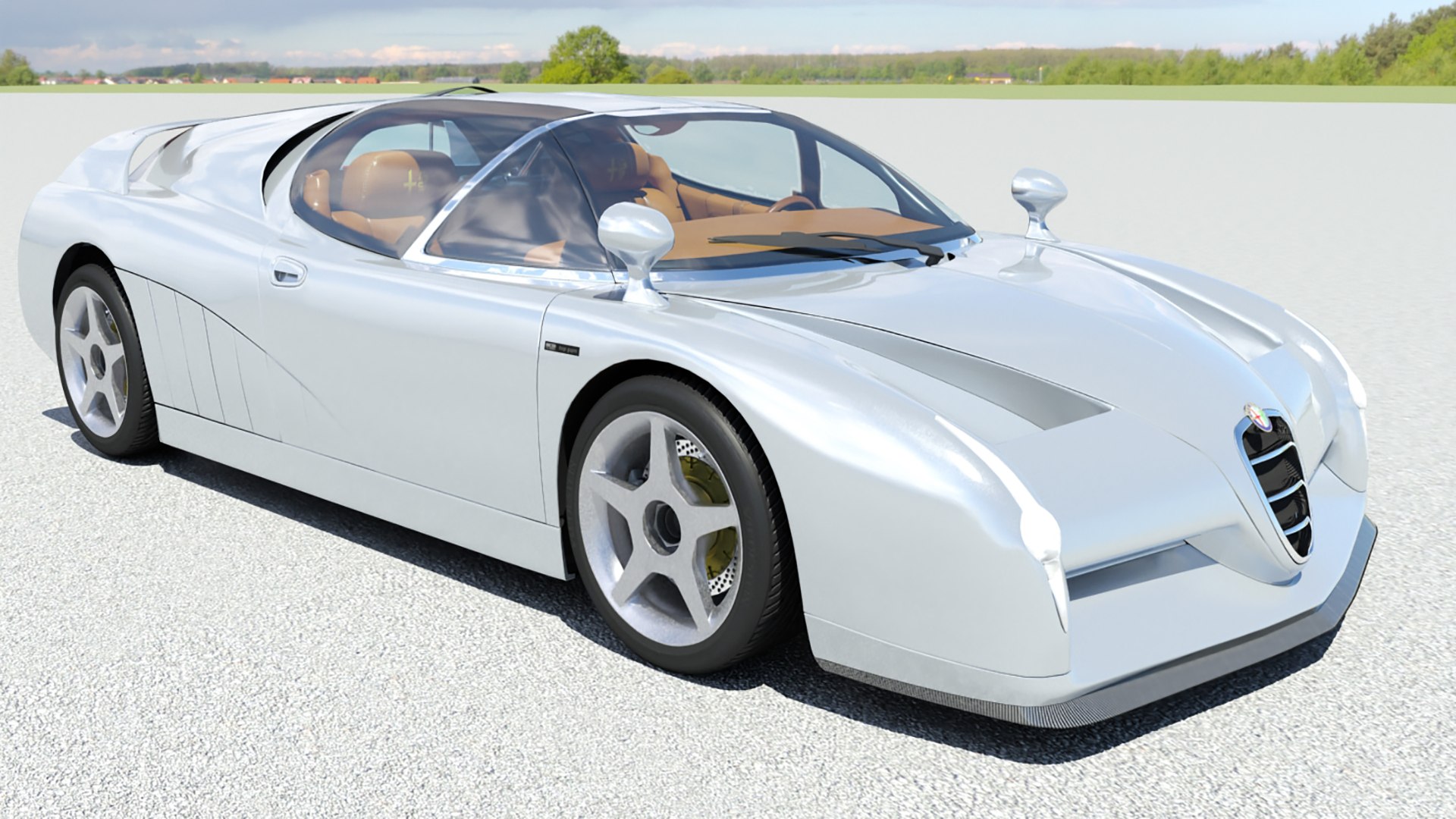 Scighera interior engine 3D model - TurboSquid 1549104