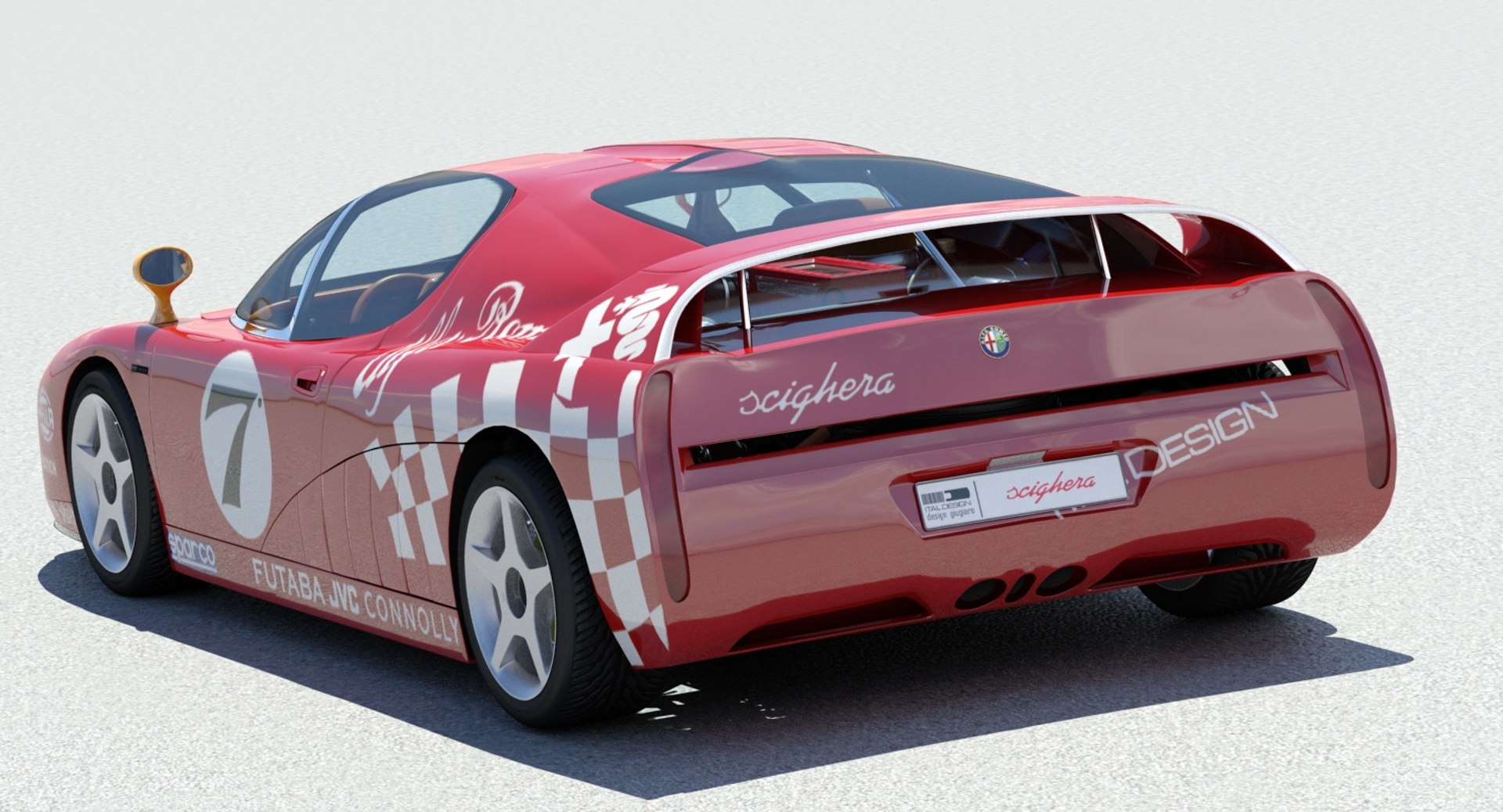 Scighera Interior Engine 3D Model - TurboSquid 1549104