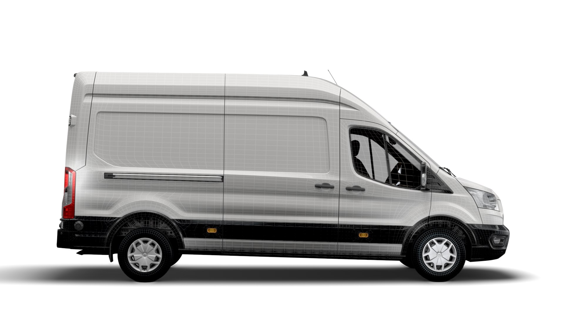 3D Ford Transit Van L3H3 Trend 2021 - TurboSquid 1725230