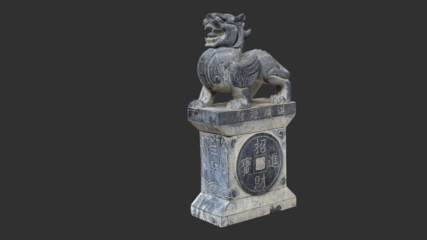 3D model Chinese Stone Sculpture 3d scan - TurboSquid 2004669