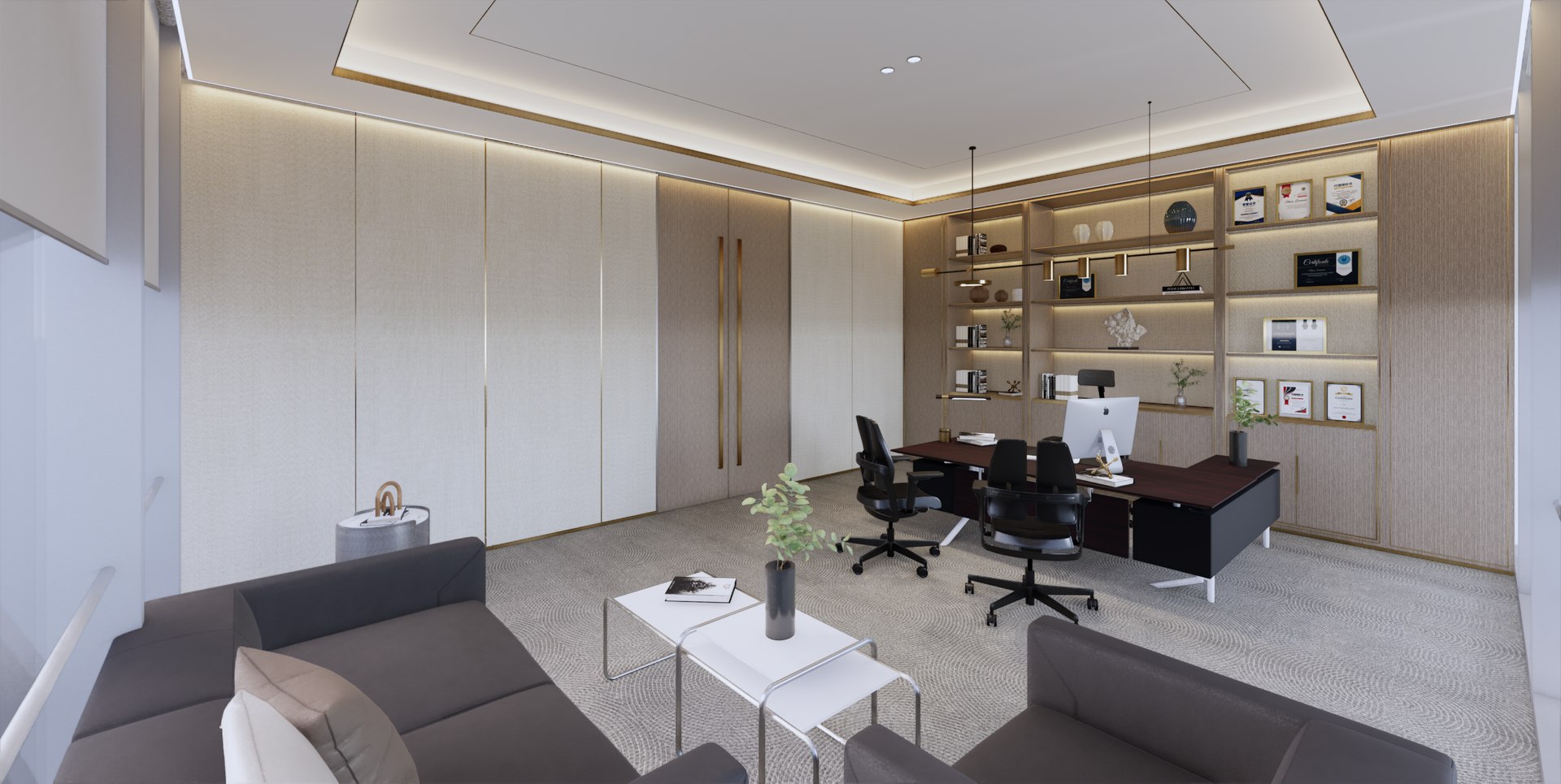 3D Office Interior-A3 - TurboSquid 2010036