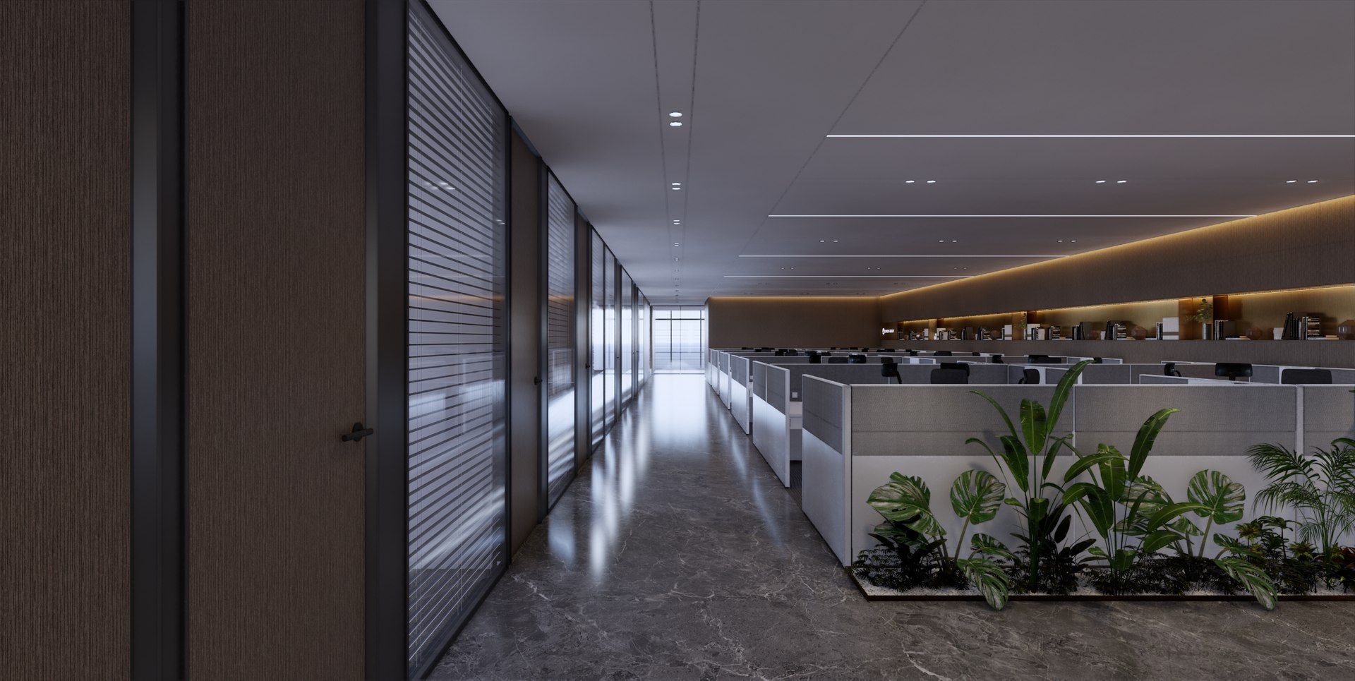 3D Office Interior-A3 - TurboSquid 2010036