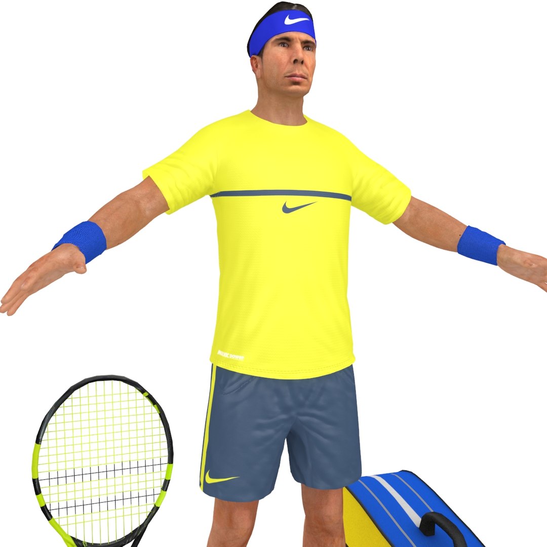 3D Rafael Nadal Racket - TurboSquid 1298047