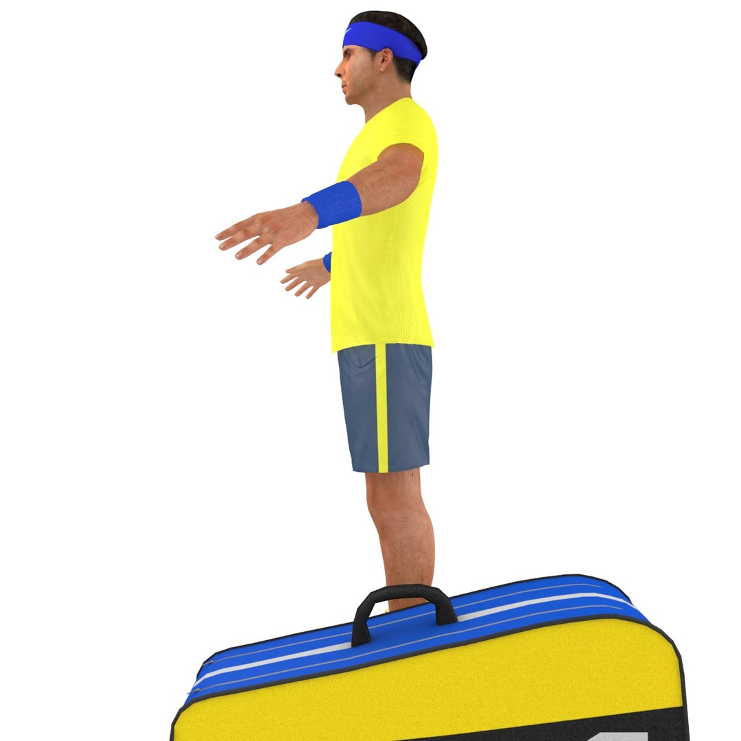 3D Rafael Nadal Racket - TurboSquid 1298047