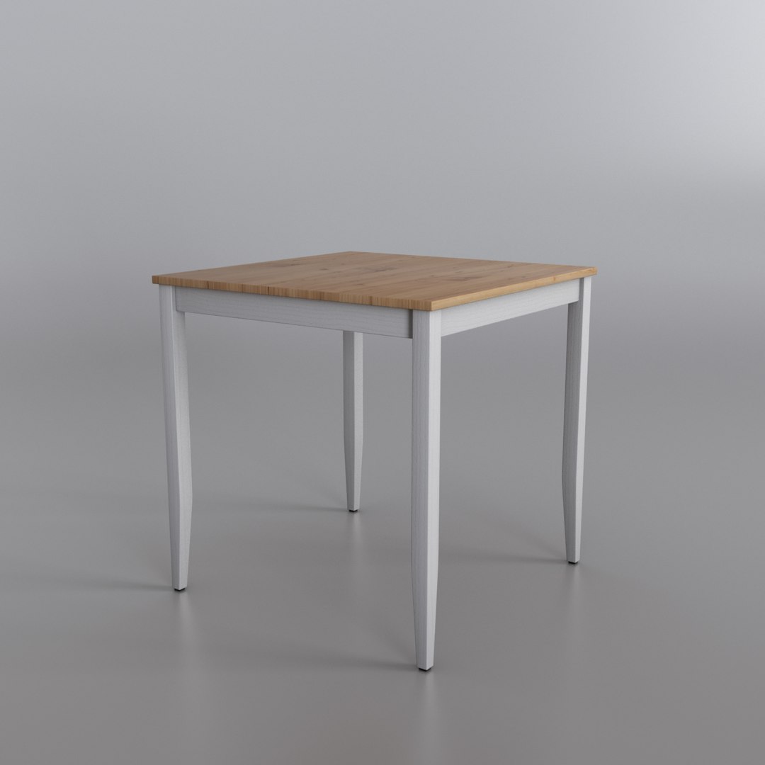 IKEA Lerhamn Table 3D Model - TurboSquid 1844152