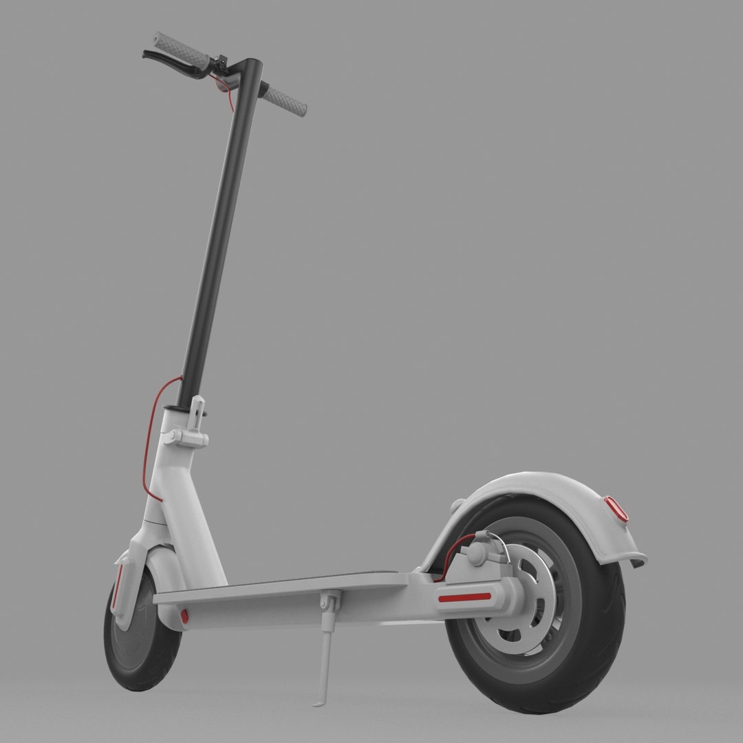 Electric Scooter 3D Model - TurboSquid 1207690