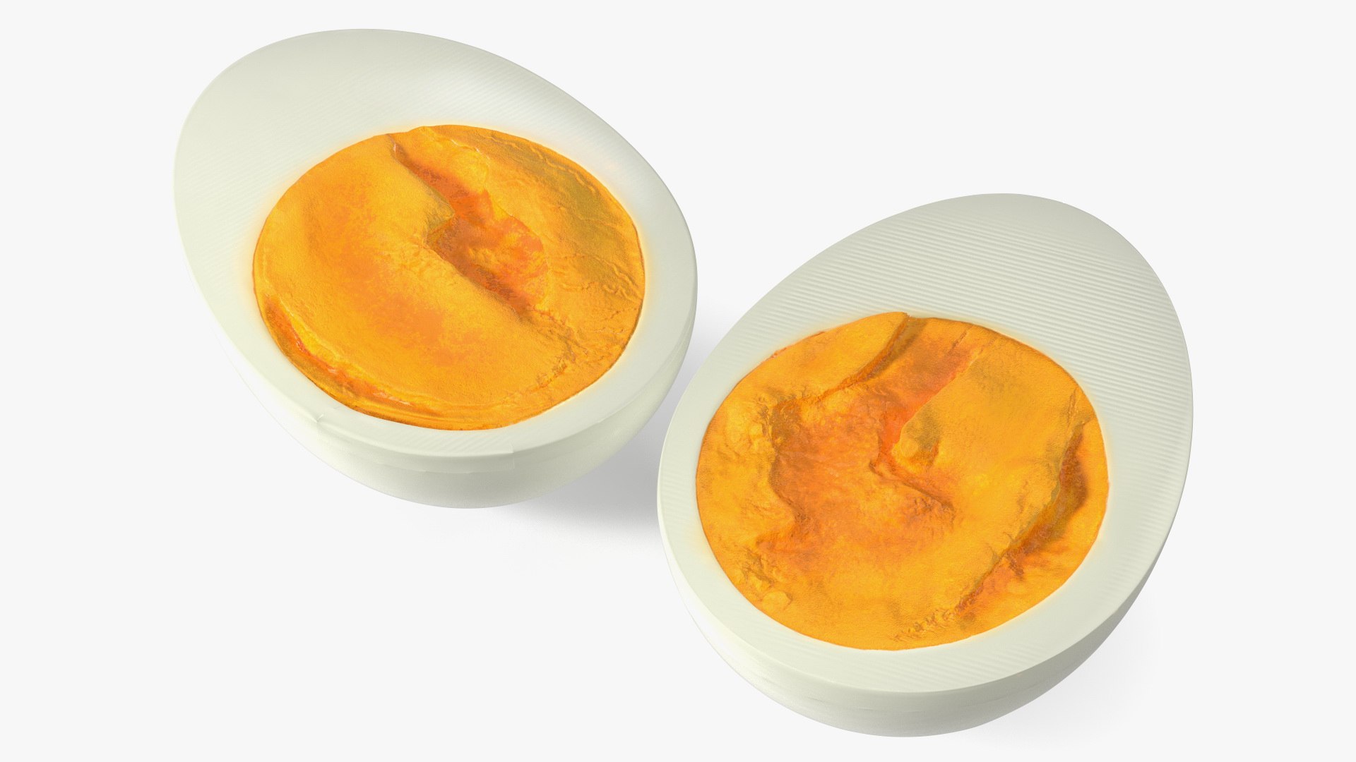 Hard Boiled Egg Halves model - TurboSquid 1974532