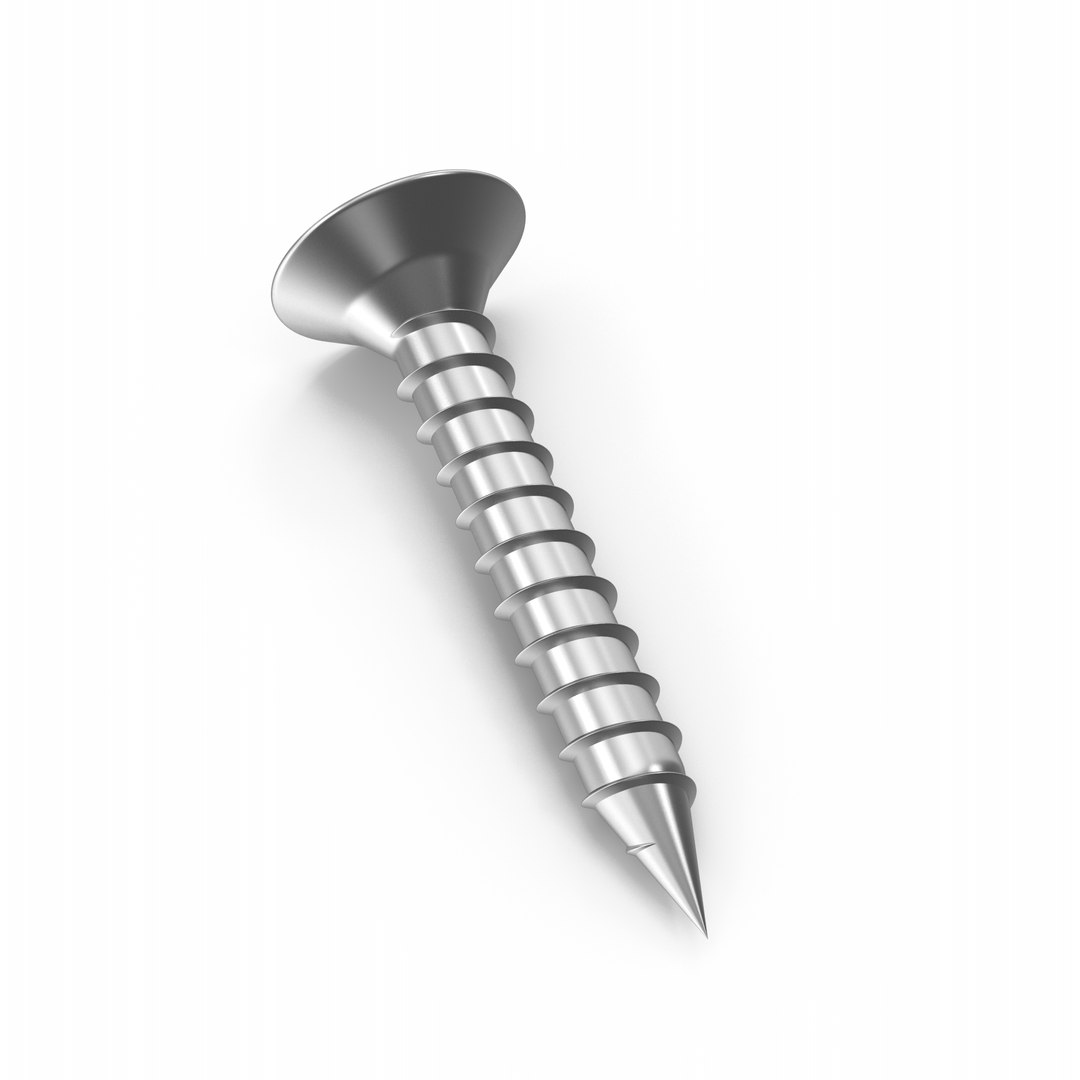 Screw 3D Model - TurboSquid 2197650