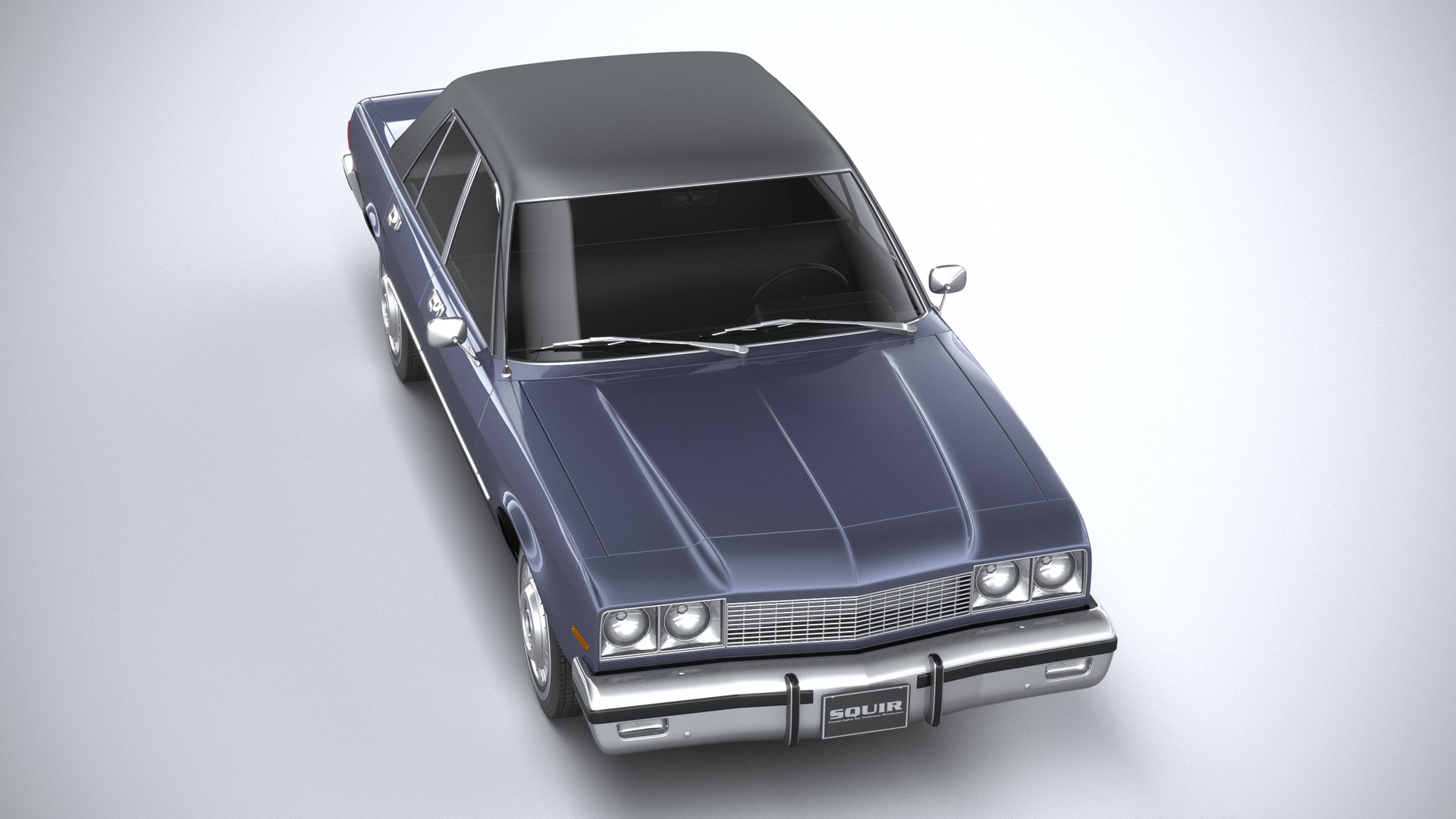 ジェネリックアメリカンクラシックセダン19703Dモデル - TurboSquid 1594405