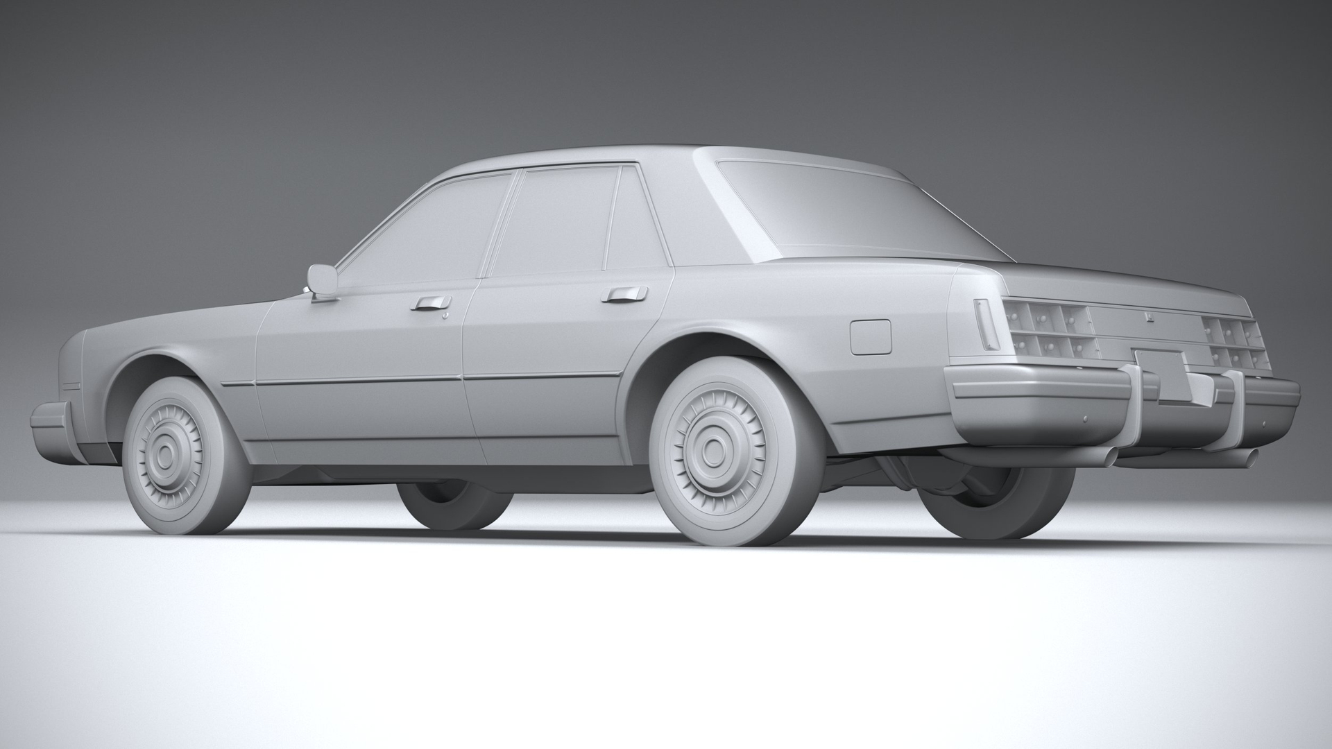 ジェネリックアメリカンクラシックセダン19703Dモデル - TurboSquid 1594405