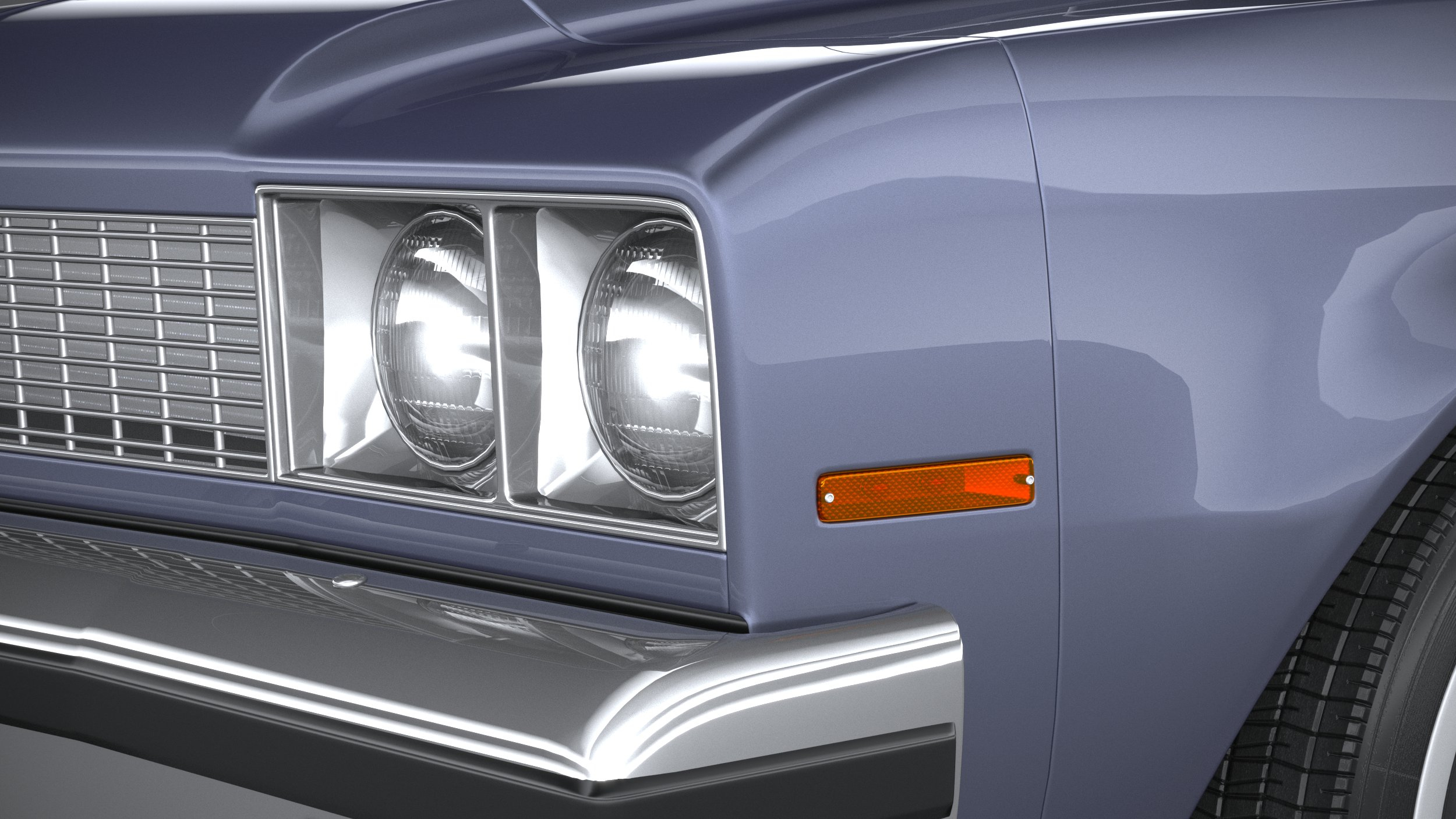 ジェネリックアメリカンクラシックセダン19703Dモデル - TurboSquid 1594405