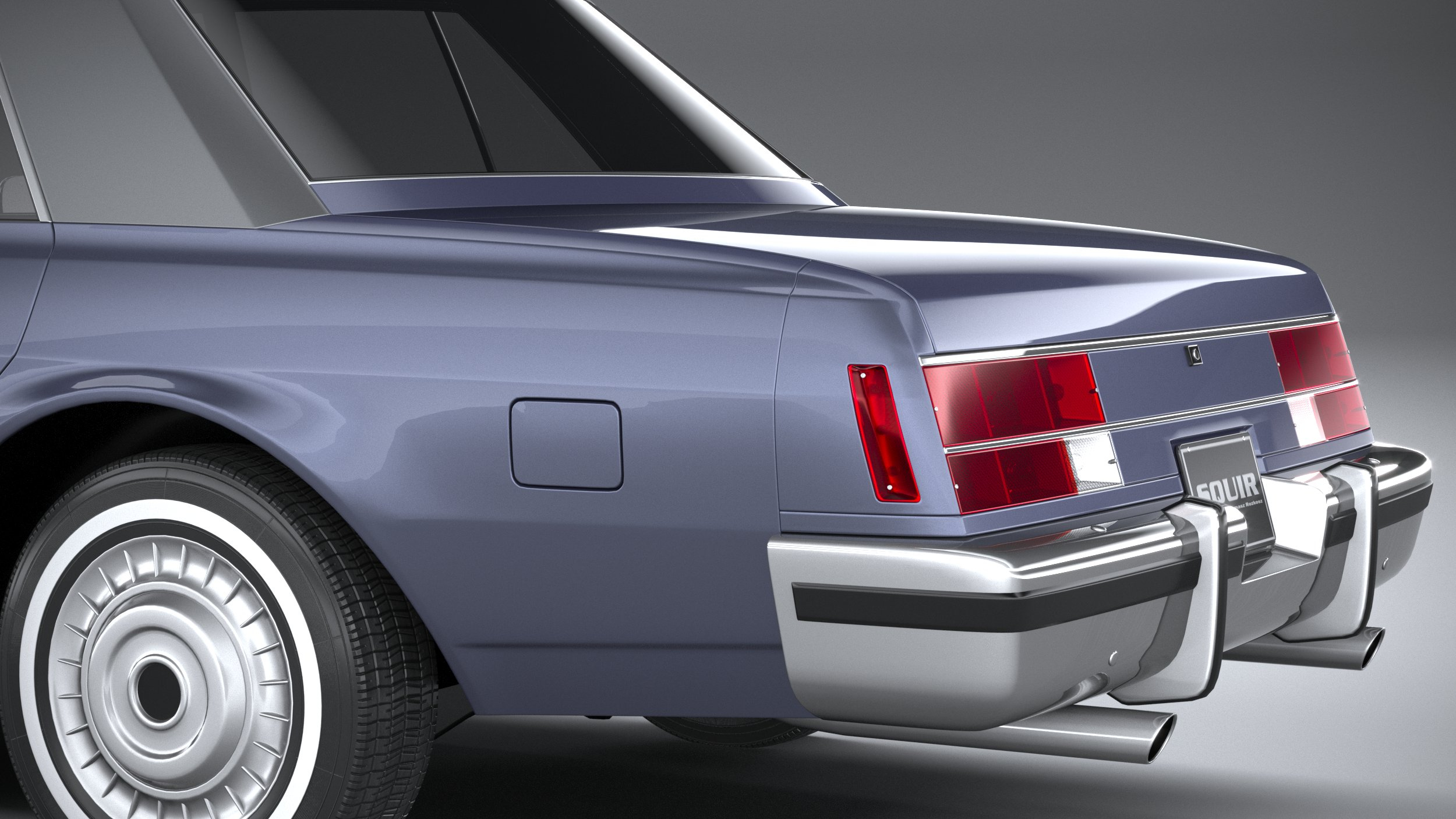 ジェネリックアメリカンクラシックセダン19703Dモデル - TurboSquid 1594405