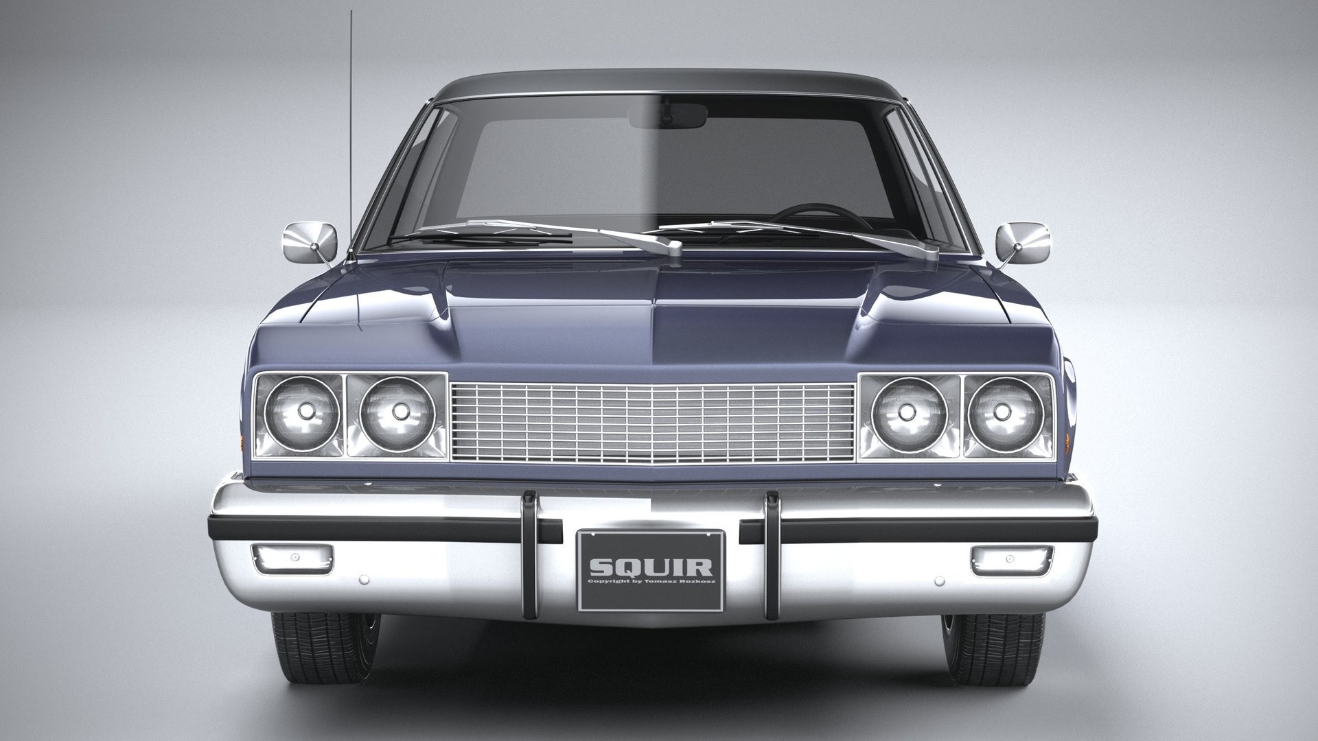 Generic american classic 3D model - TurboSquid 1594405