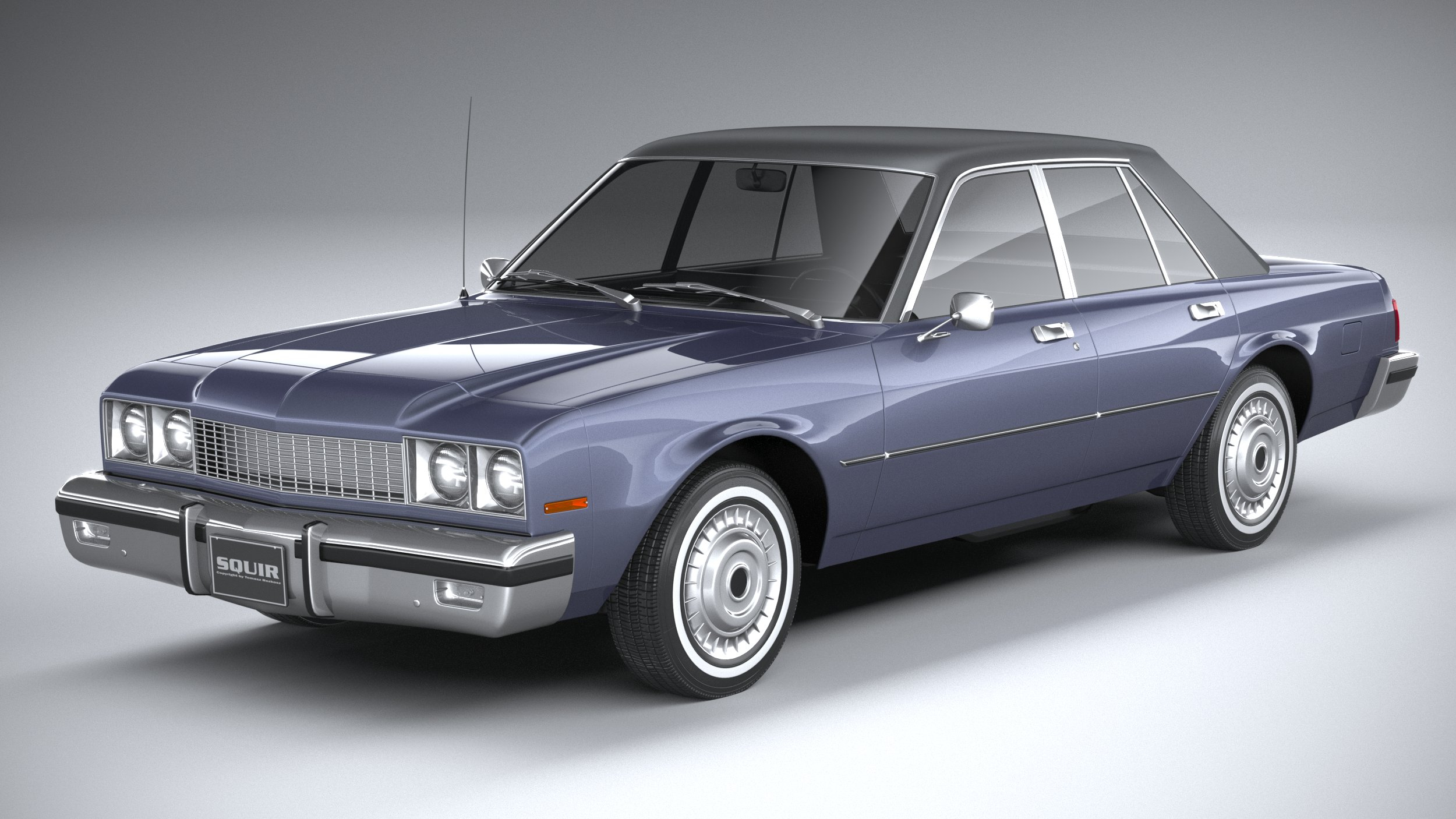 Generic american classic 3D model - TurboSquid 1594405