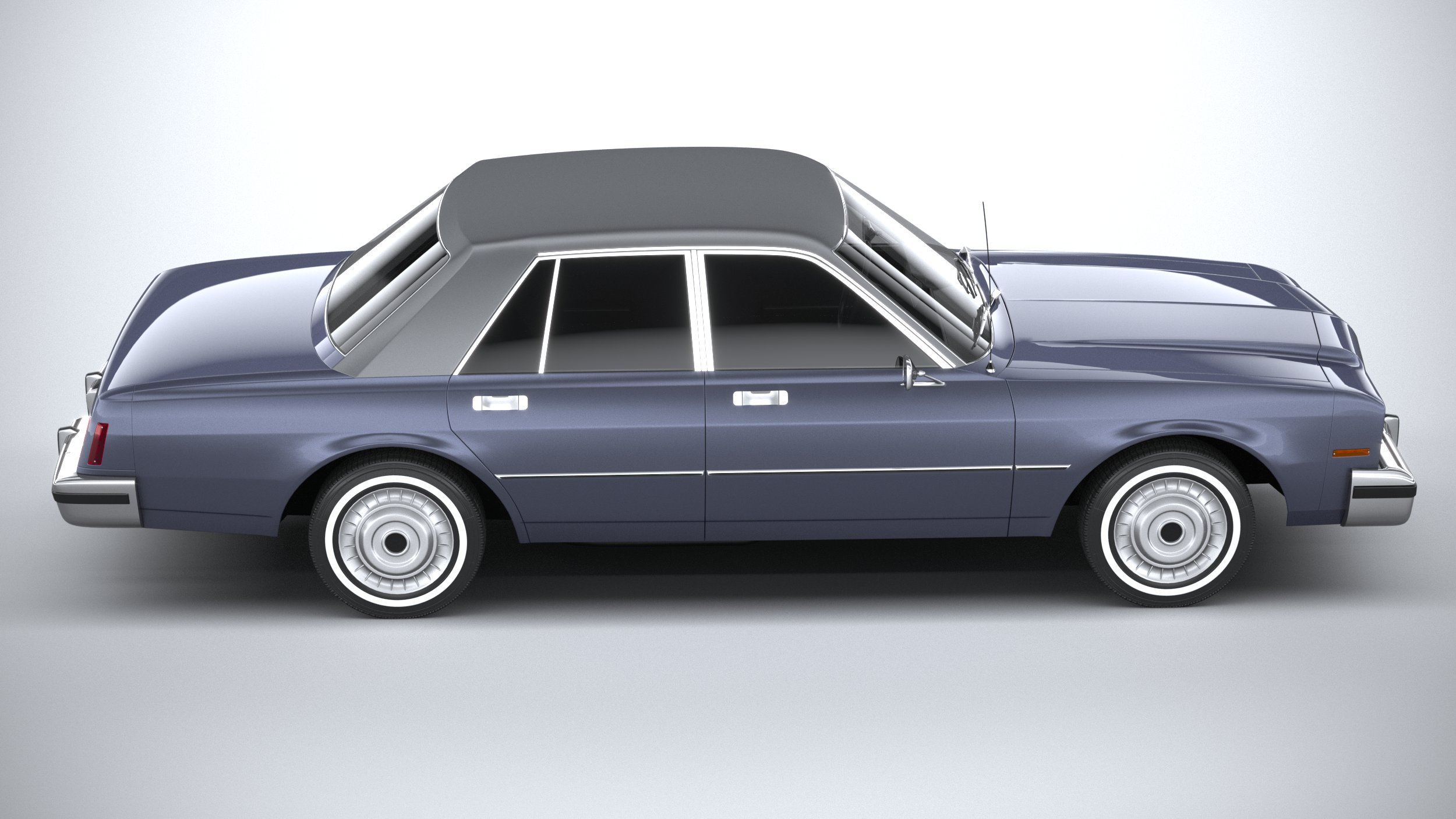 ジェネリックアメリカンクラシックセダン19703Dモデル - TurboSquid 1594405