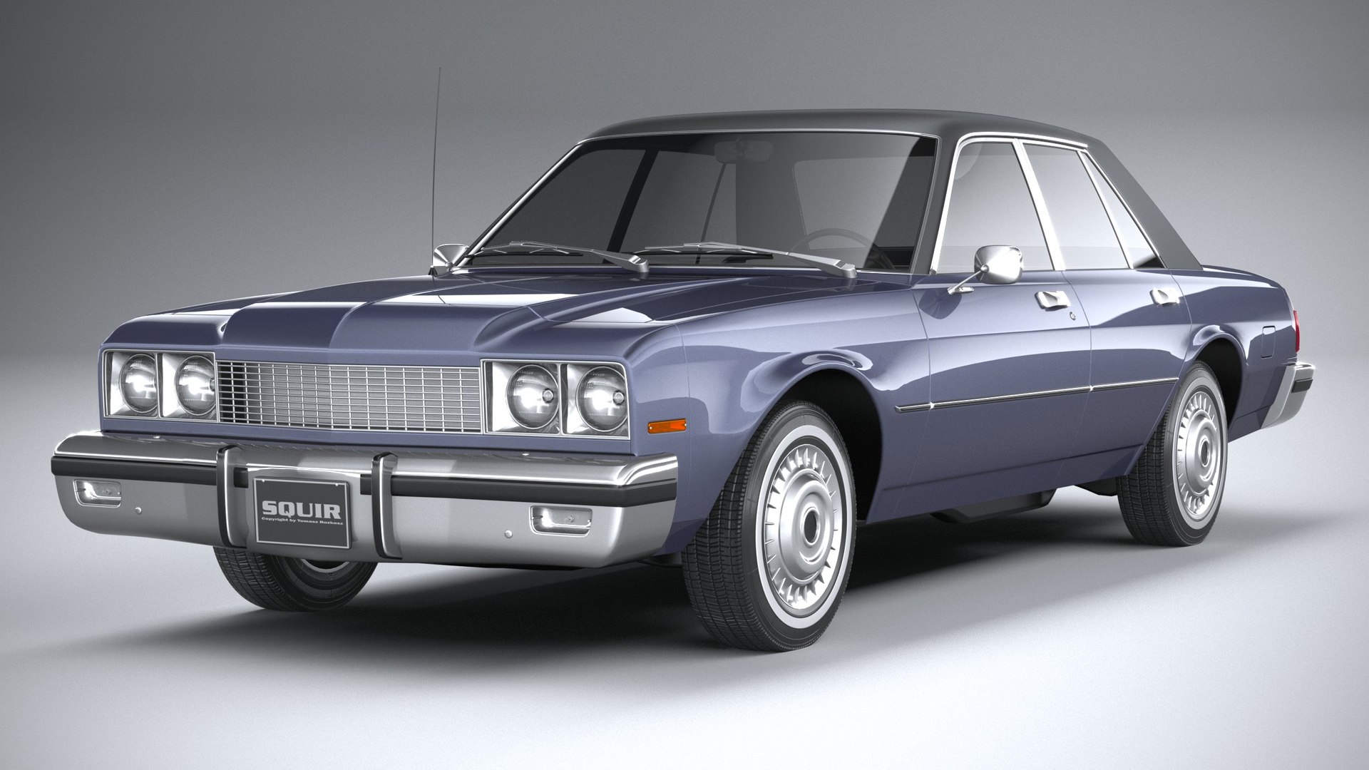 Generic american classic 3D model - TurboSquid 1594405