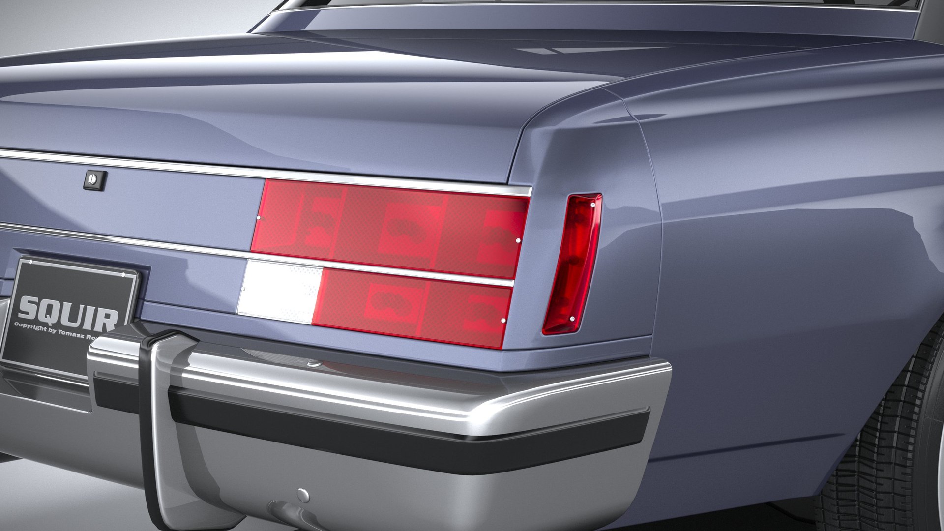 Generic american classic 3D model - TurboSquid 1594405