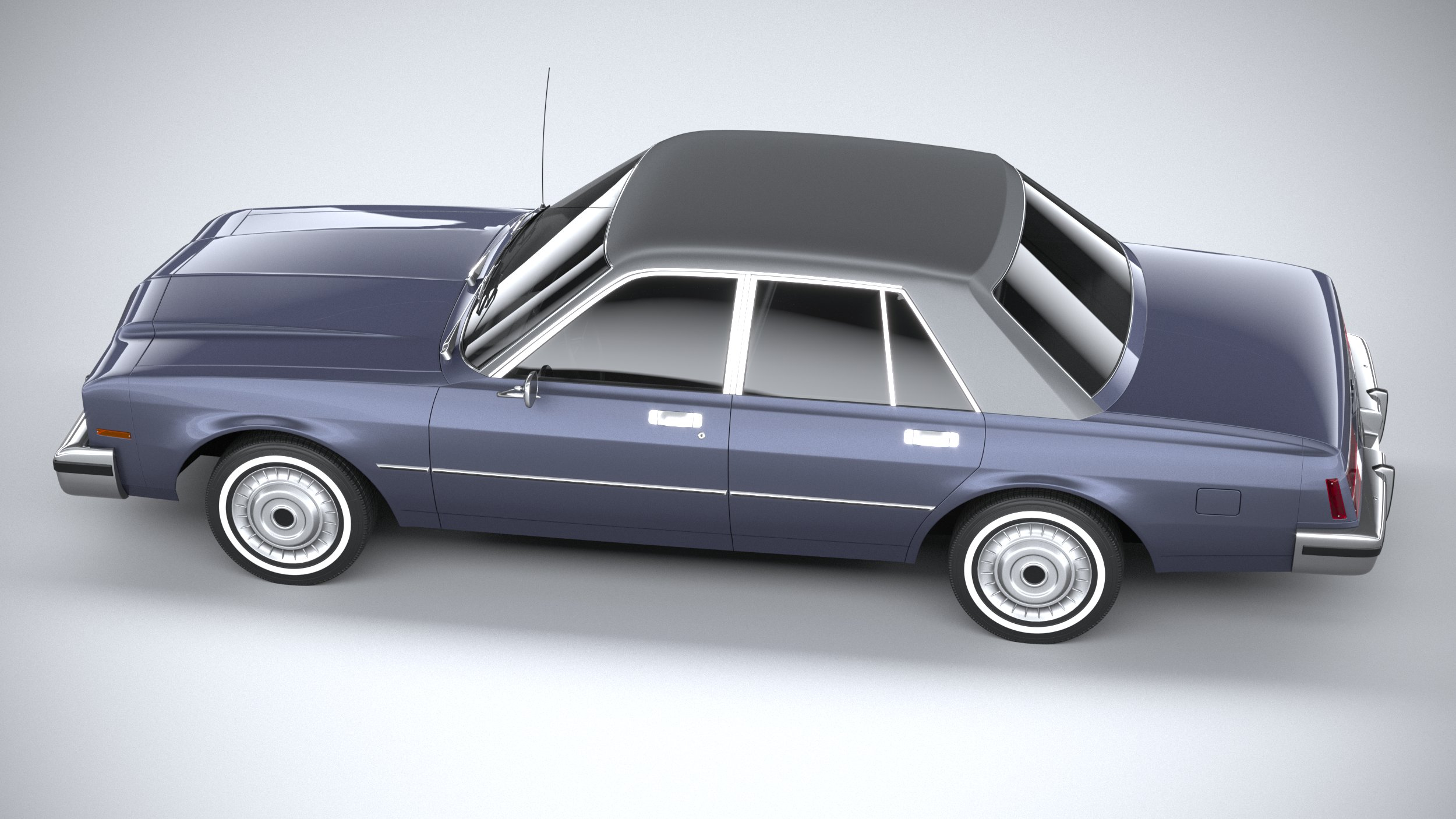 ジェネリックアメリカンクラシックセダン19703Dモデル - TurboSquid 1594405