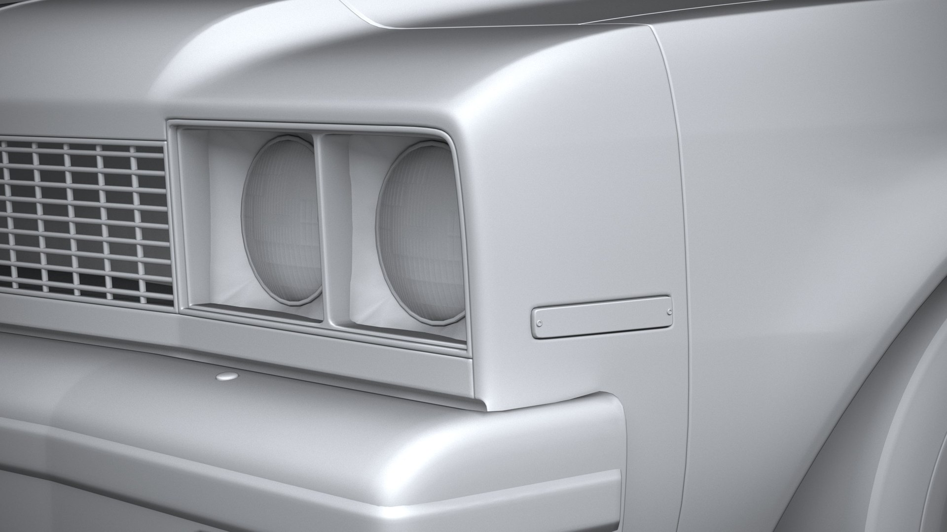 Generic american classic 3D model - TurboSquid 1594405