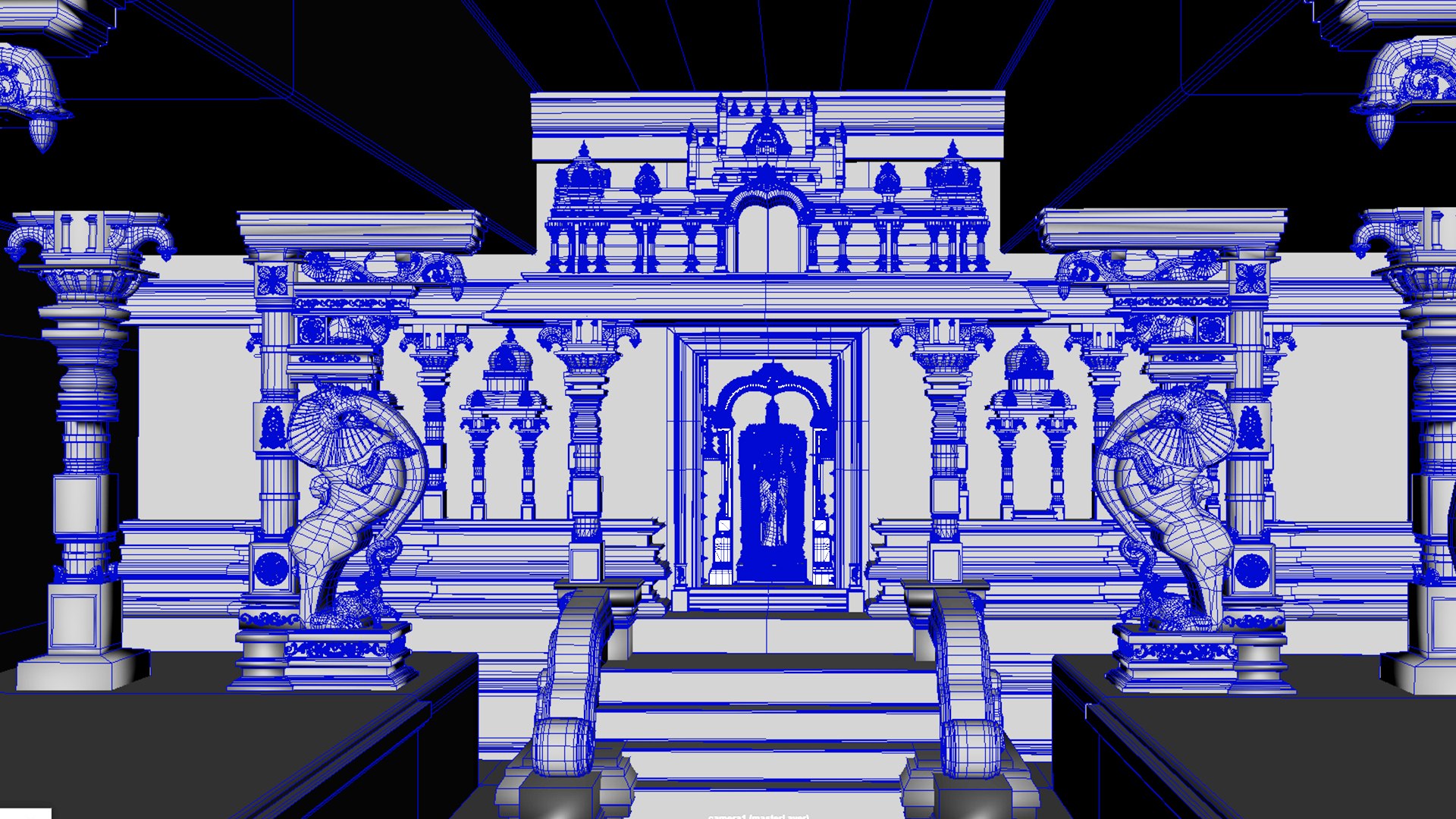 Madurai Meenakshi Amman Temple Interior 3D Model - TurboSquid 2344012