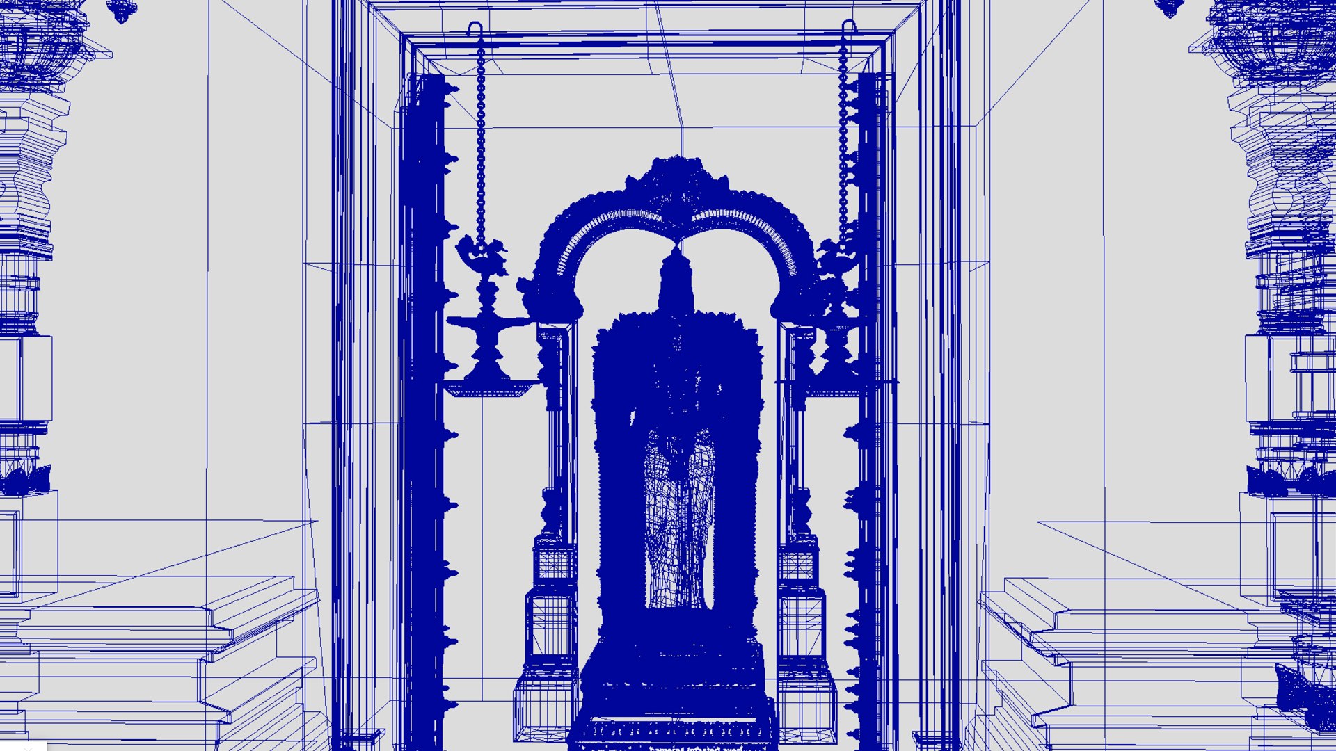 Madurai Meenakshi Amman Temple Interior 3D Model - TurboSquid 2344012