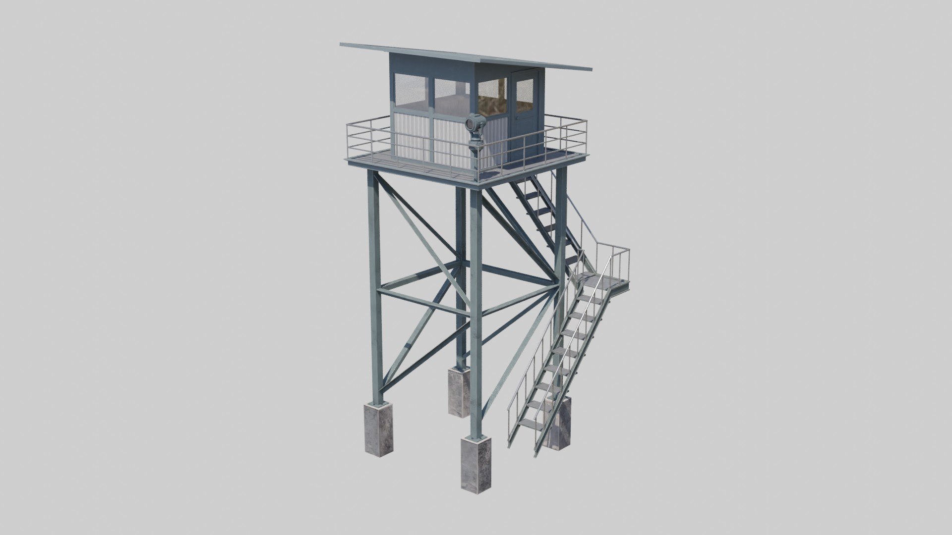 Watchtower 3D Model - TurboSquid 2014555