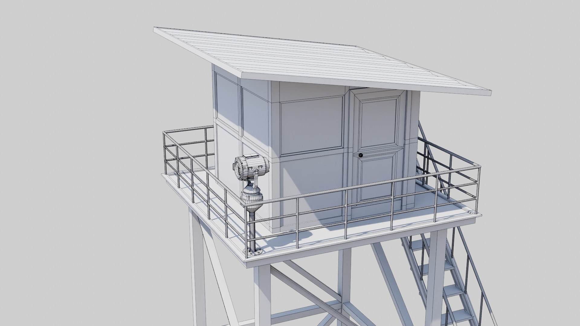 Watchtower 3D Model - TurboSquid 2014555