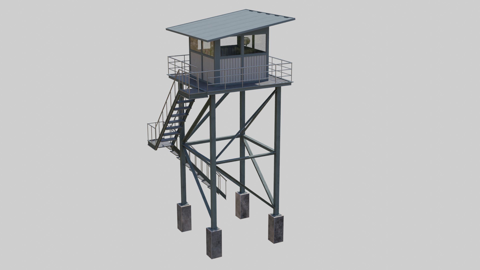Watchtower 3D Model - TurboSquid 2014555