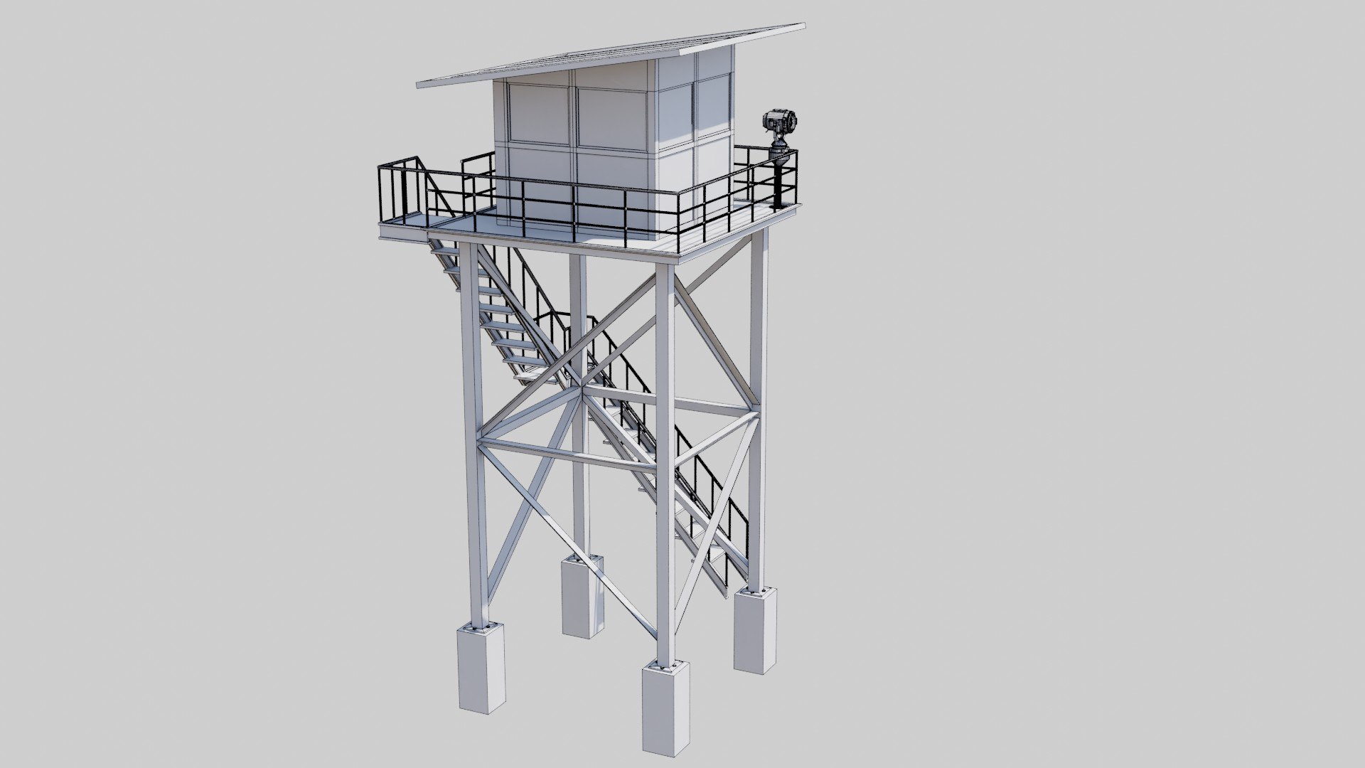 Watchtower 3D Model - TurboSquid 2014555