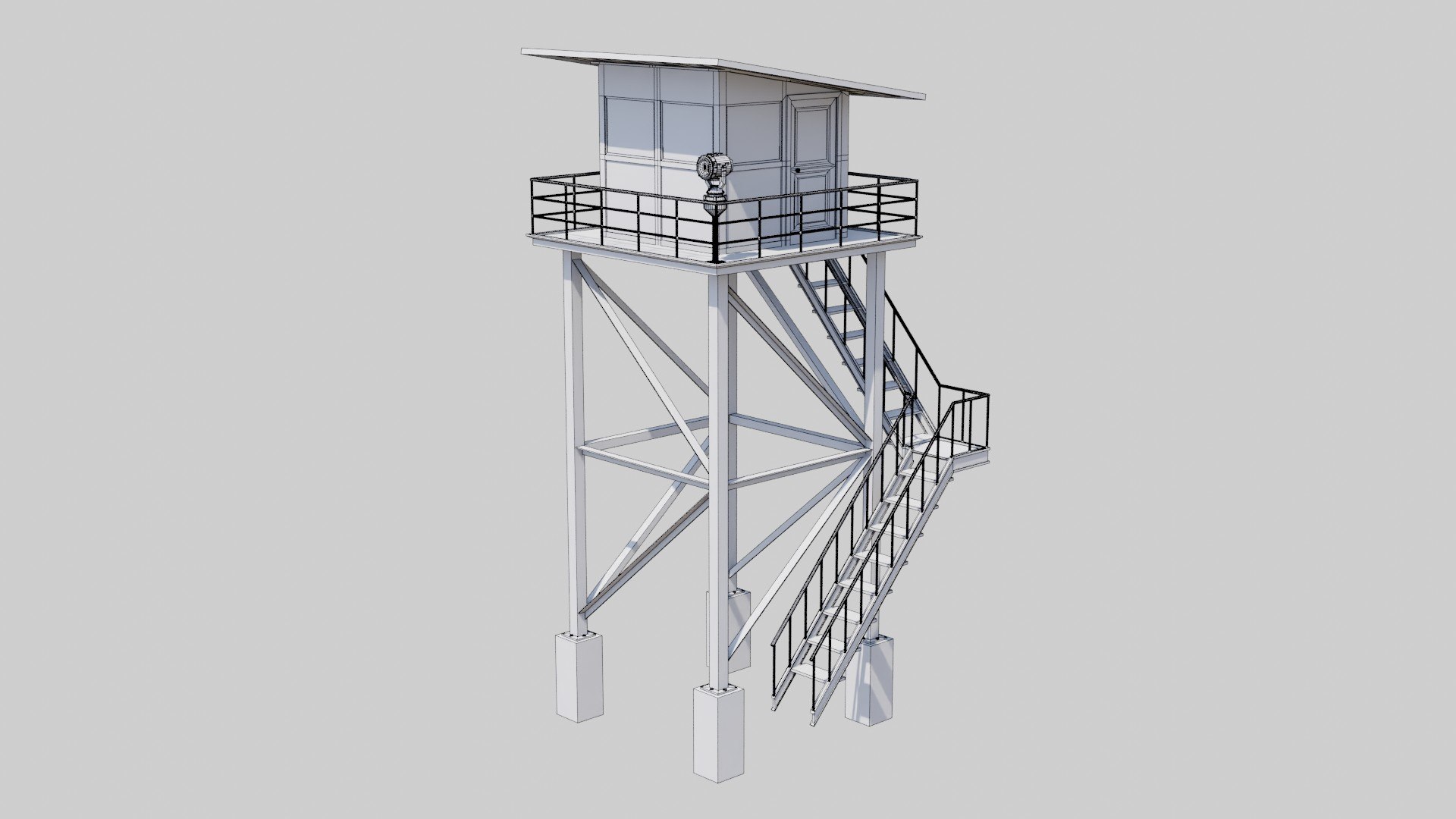 Watchtower 3D Model - TurboSquid 2014555