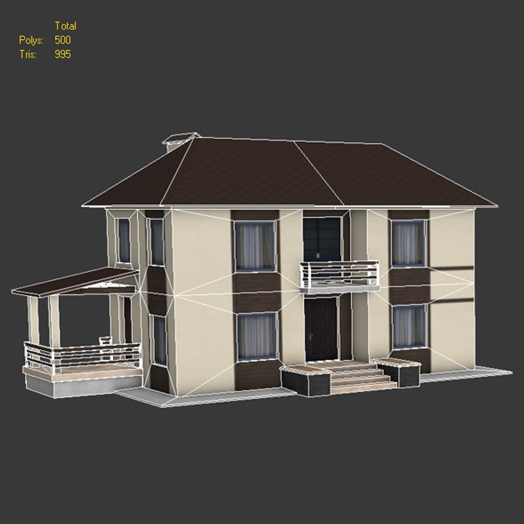 3d model building