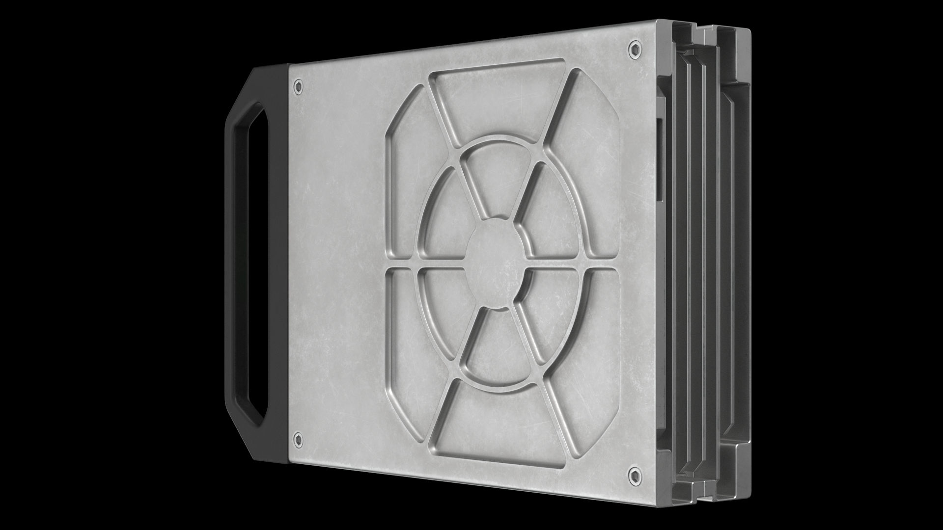 3D Model Sci-fi Hard Disk - TurboSquid 1516296