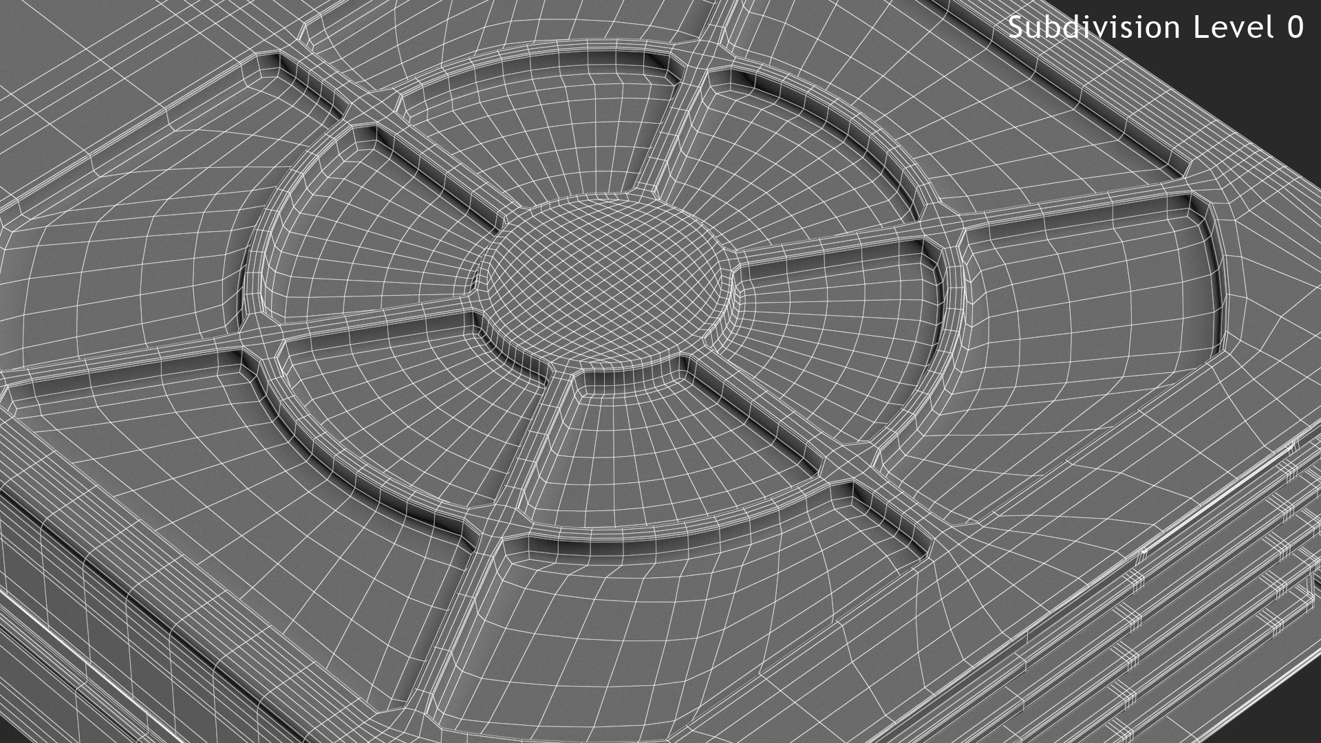 3D Model Sci-fi Hard Disk - TurboSquid 1516296