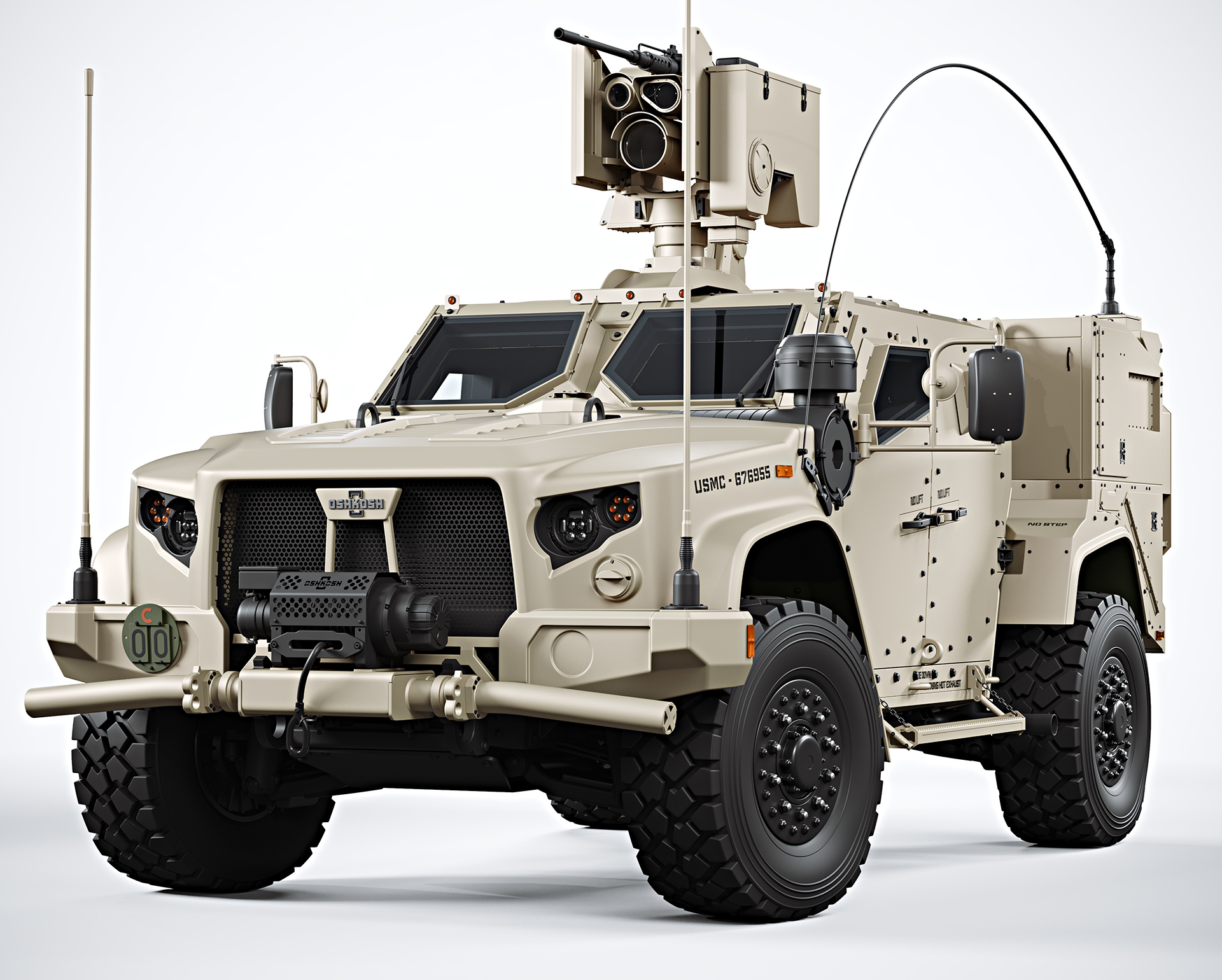3D oshkosh jltv 2020 model - TurboSquid 1687854