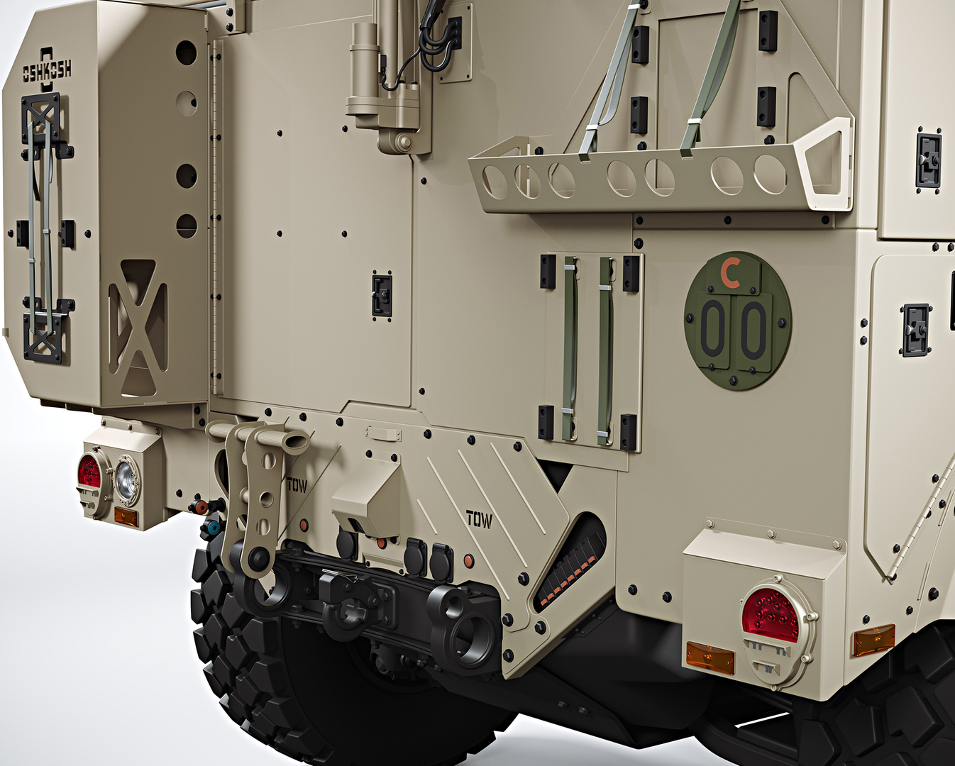 3D oshkosh jltv 2020 model - TurboSquid 1687854