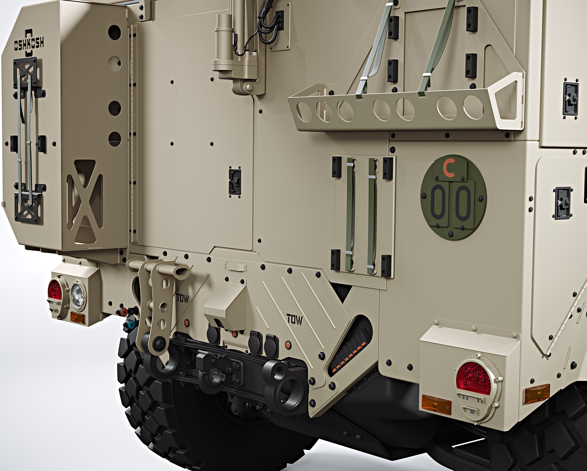 3D oshkosh jltv 2020 model - TurboSquid 1687854