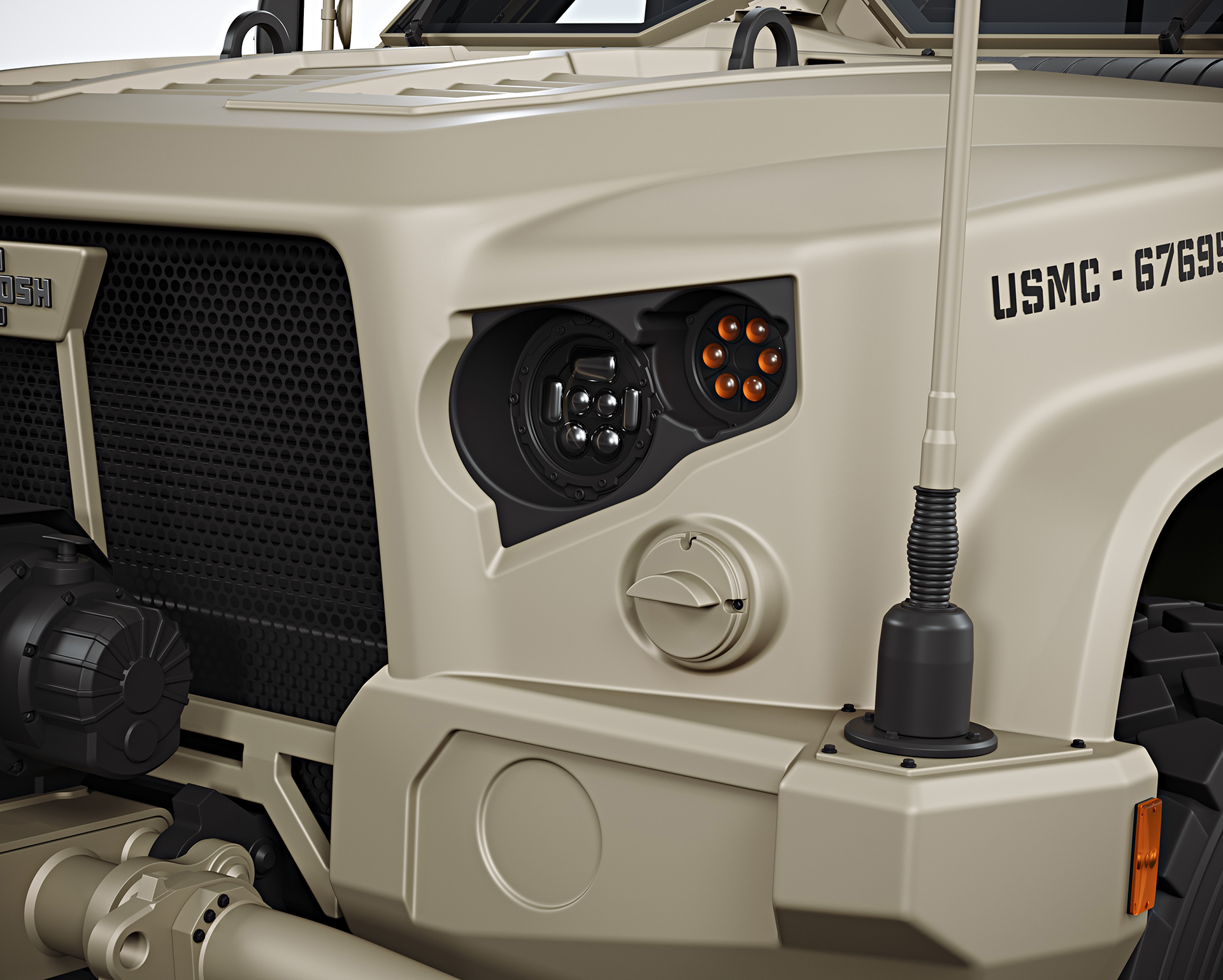 3D oshkosh jltv 2020 model - TurboSquid 1687854